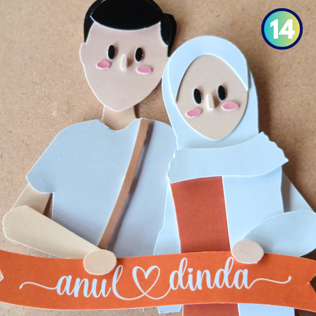 DIY Personalized Paper-Cut Portrait (with SVG Template) With LOKLiK ...