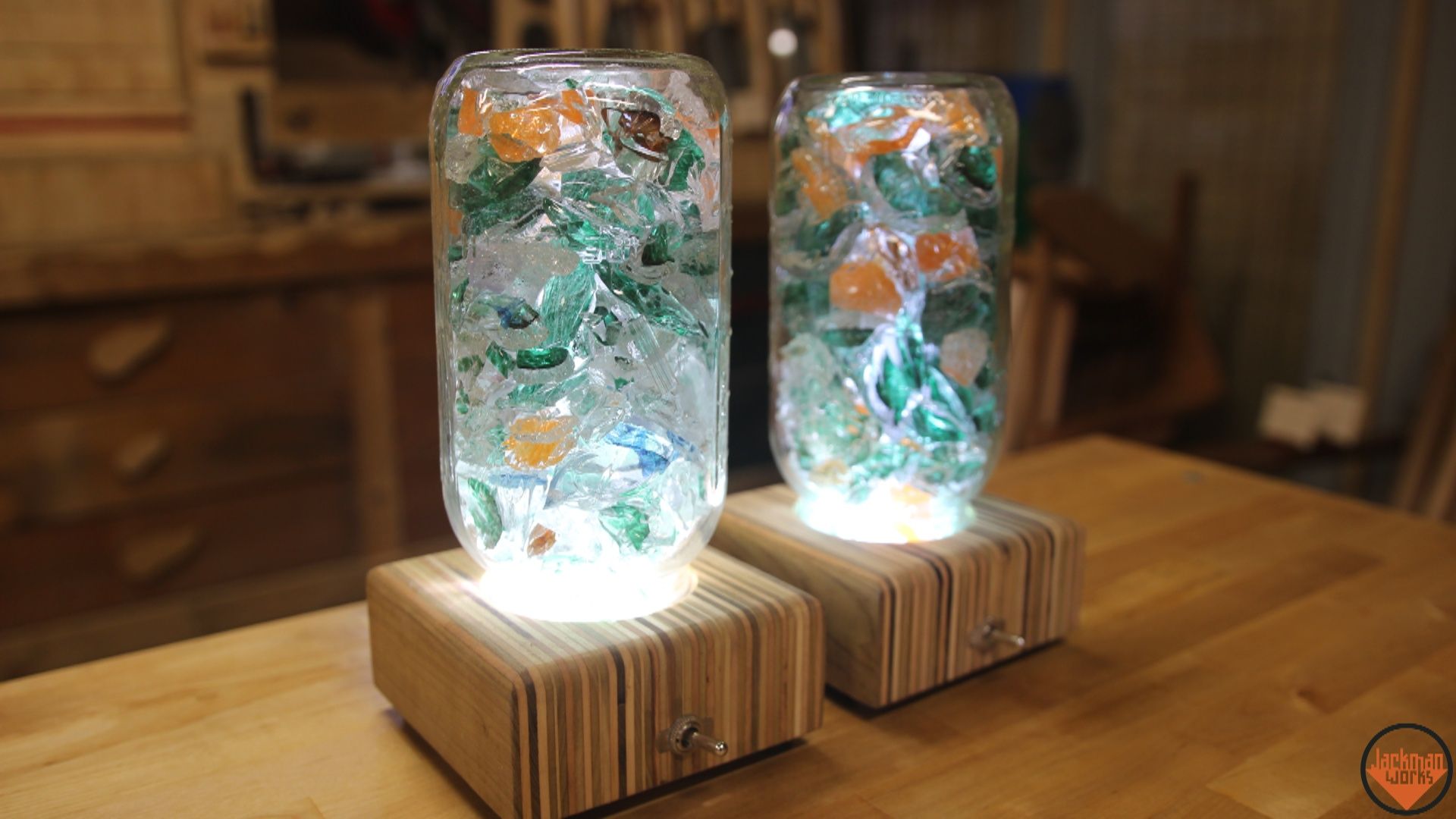 Upcycled Glass Lamps With Mason Jar : 12 Steps (with Pictures ...