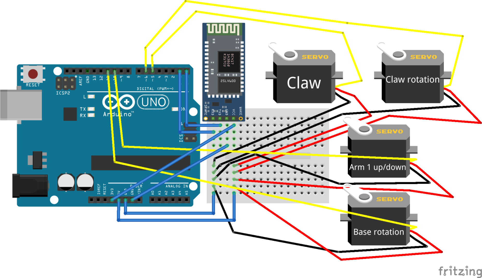 Arduino Voice Controlled Robot Arm : 15 Steps (with Pictures ...