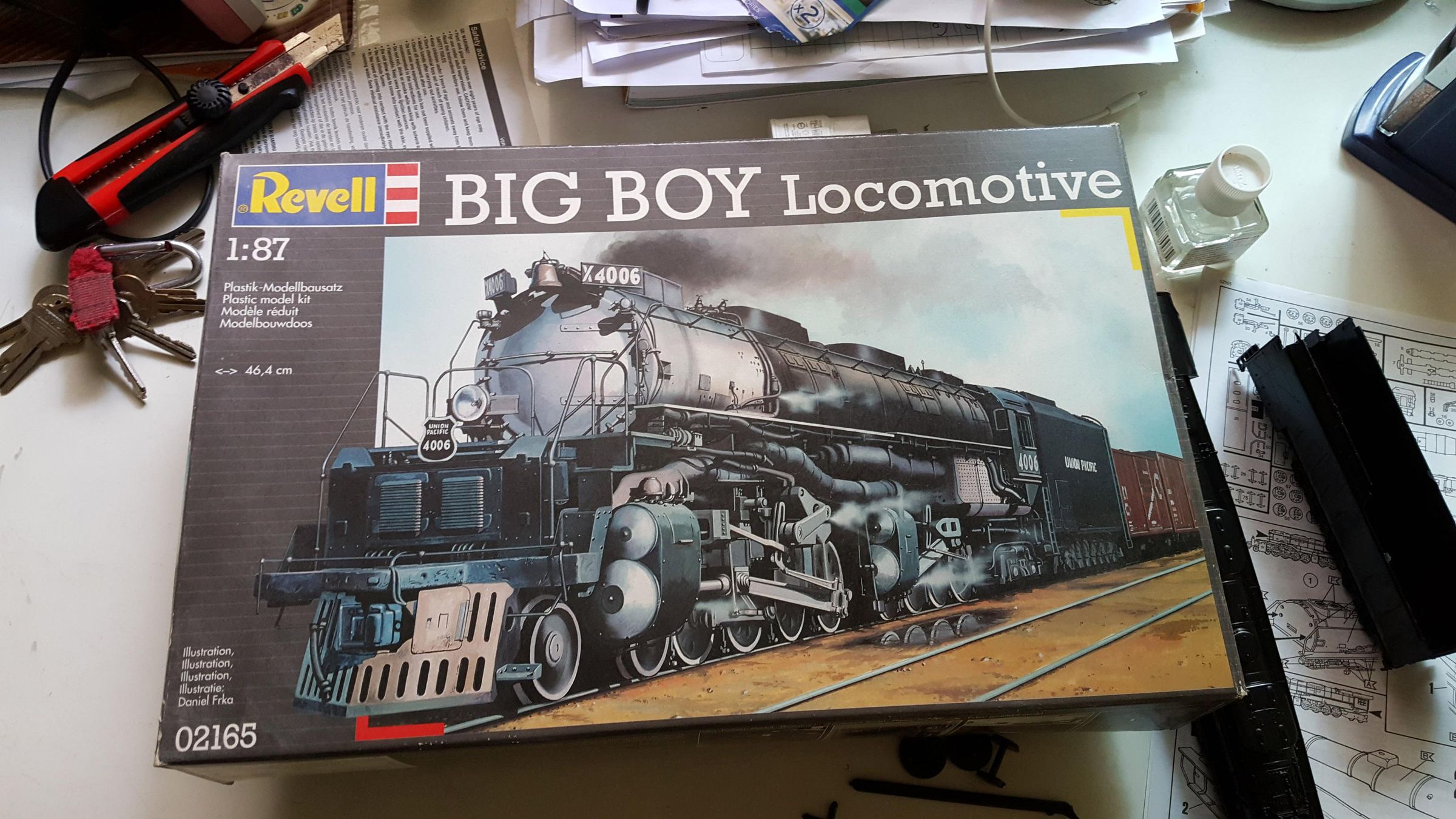 Revell-Germany Big Boy Locomotive Plastic Model Locomotive, 56% OFF