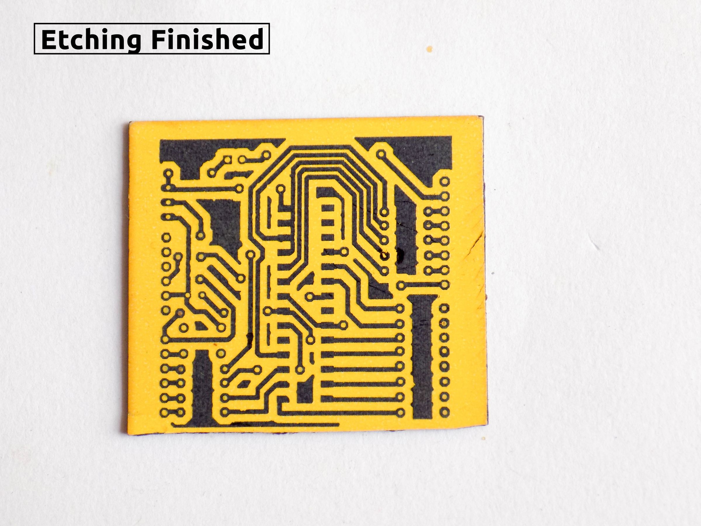 Making PCBs at Home (Toner Transfer Method) : 8 Steps (with Pictures ...