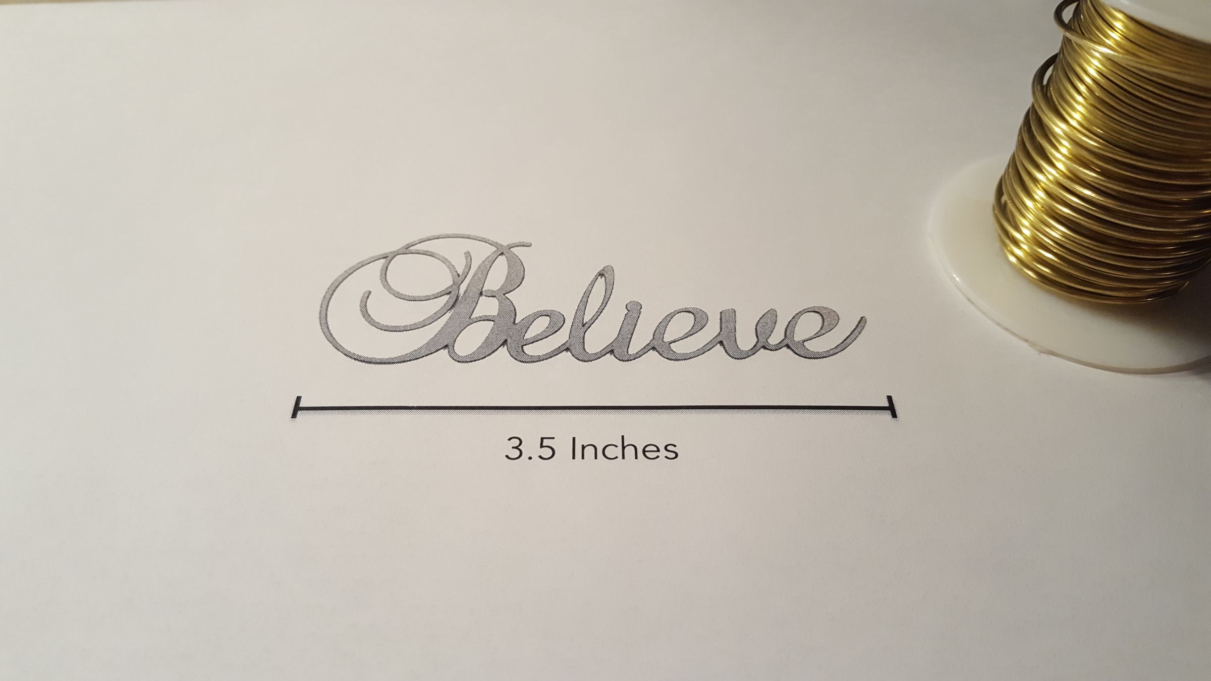 Wire Caligraphy Jewelry : 4 Steps (with Pictures) - Instructables