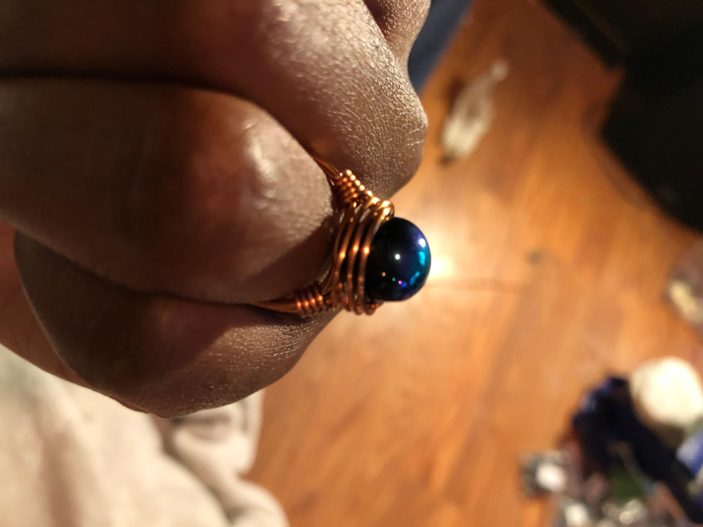 How to Make a Simple Wire Wrapped Ring : 11 Steps (with Pictures) - Instructables