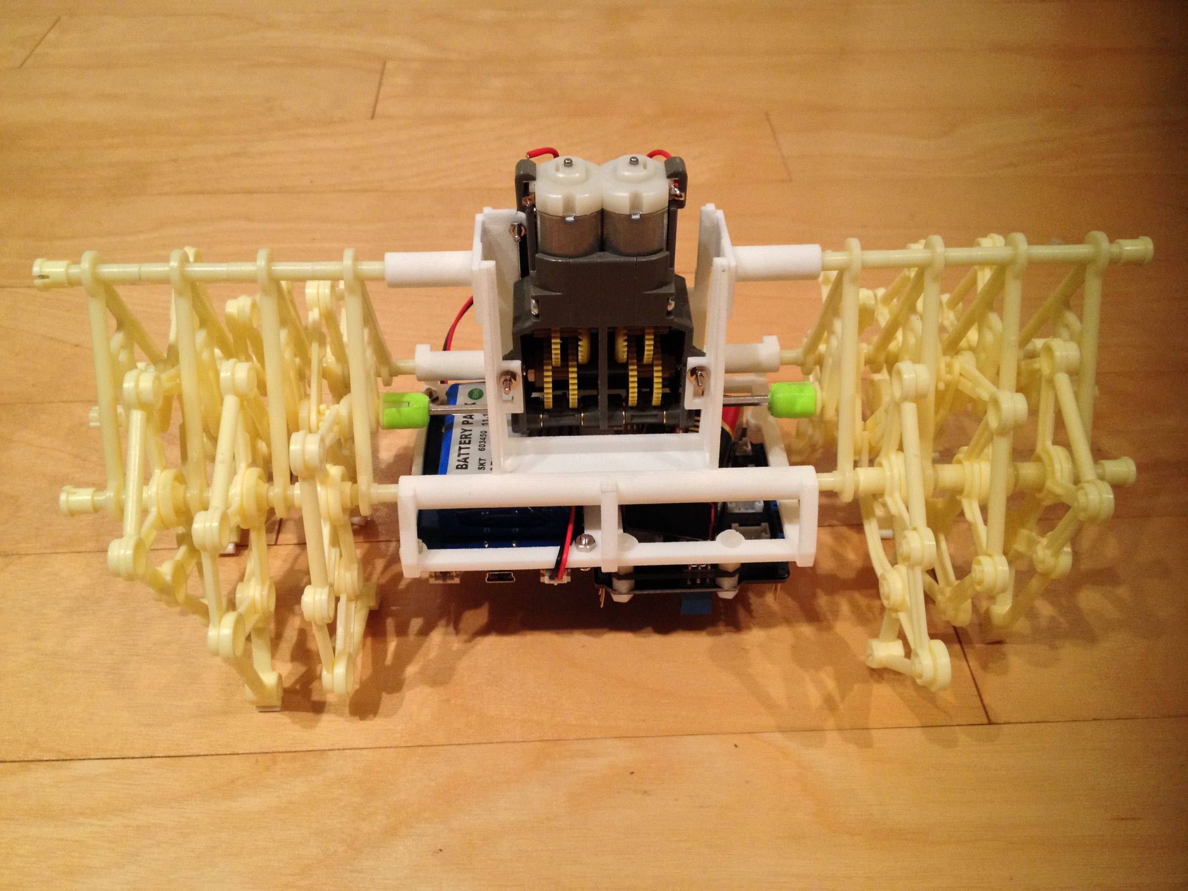 Strandbot - a Solar & Arduino Powered R/C Motorized Strandbeest : 7 ...