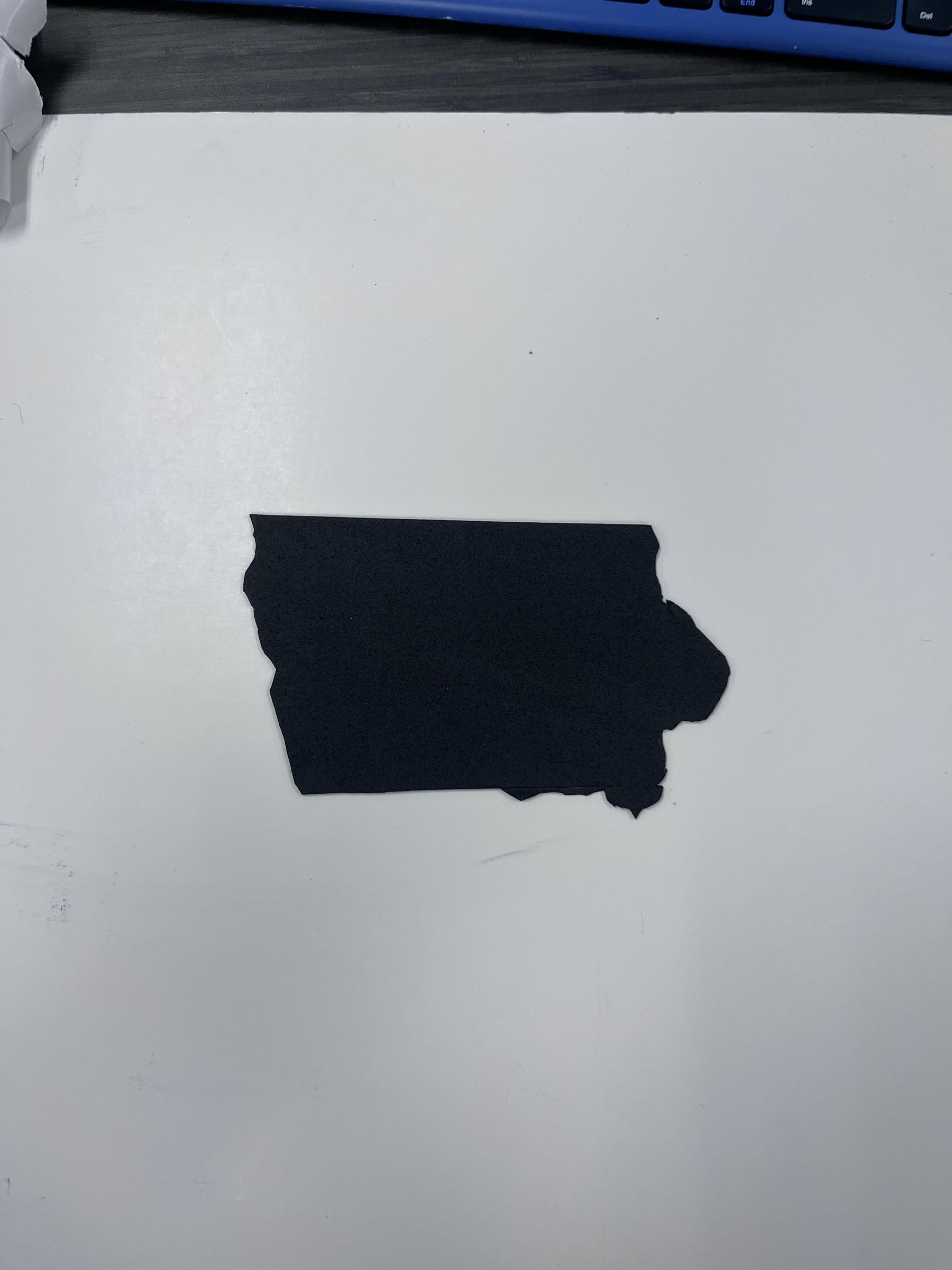 Silhouette Melted Crayon Art - Iowa : 5 Steps - Instructables