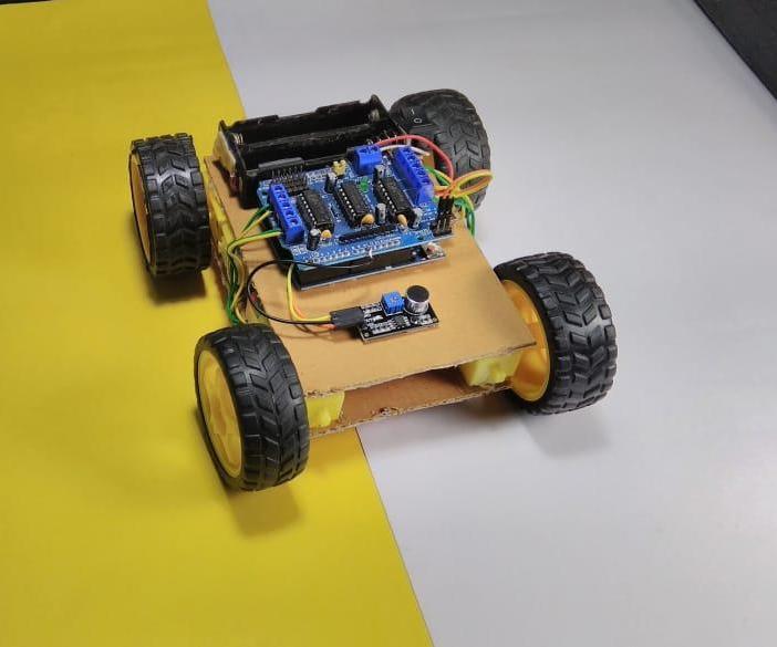 How to Make CLAP Control Car || Using Arduino Uno : 8 Steps (with Pictures) - Instructables