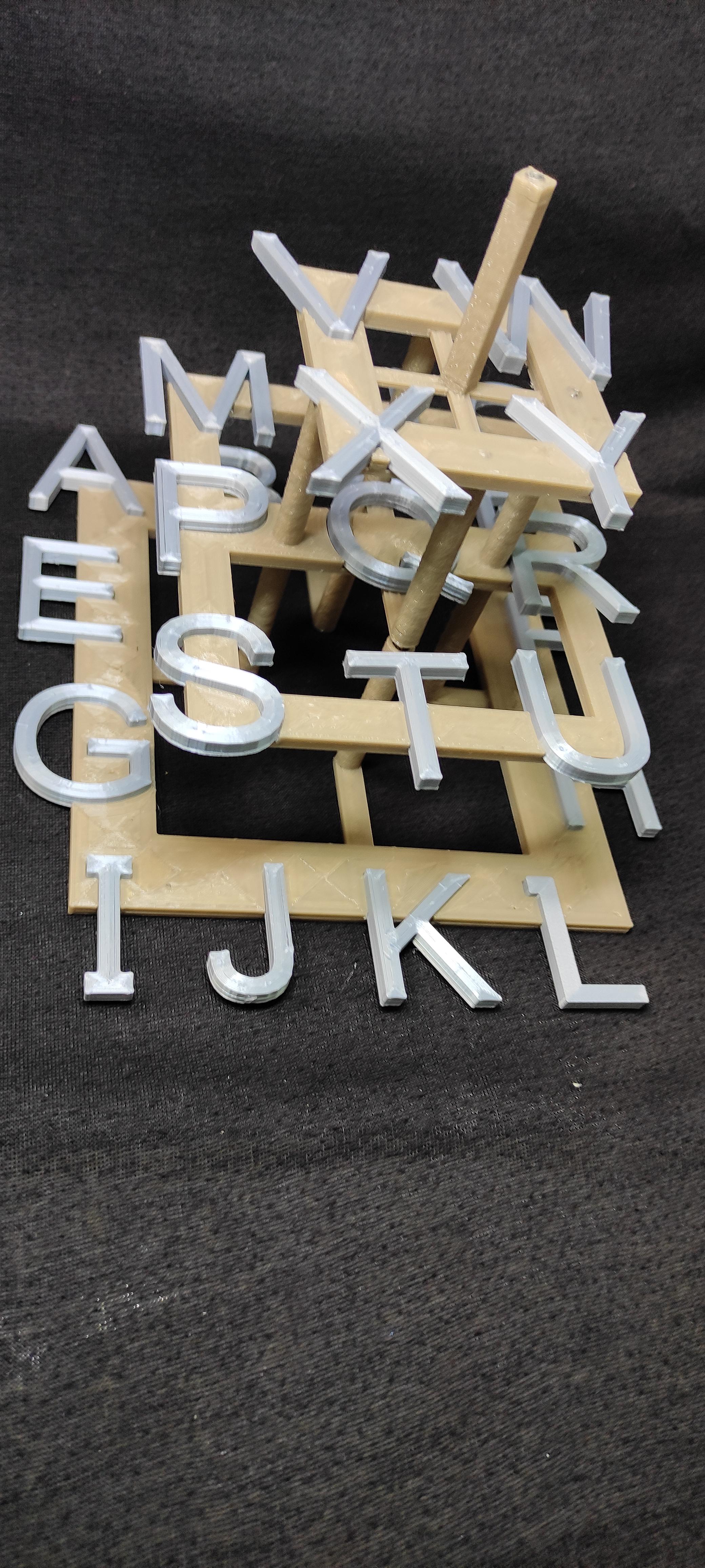 Fun N' Learn "ALPHABET PYRAMID" : 5 Steps (with Pictures) - Instructables