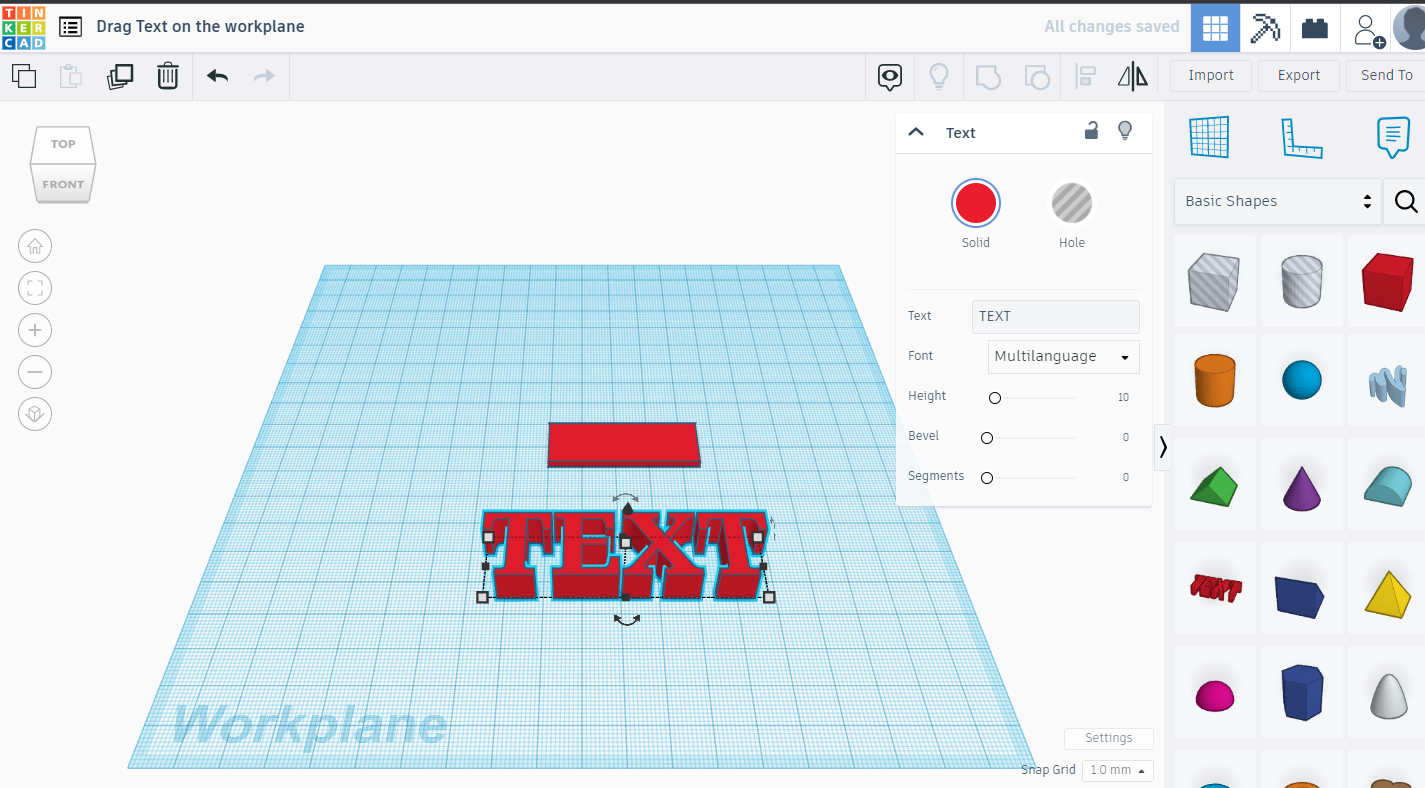 The Project Is Making Key Chain of the Students Name Using Tinkercad. : 16 Steps - Instructables
