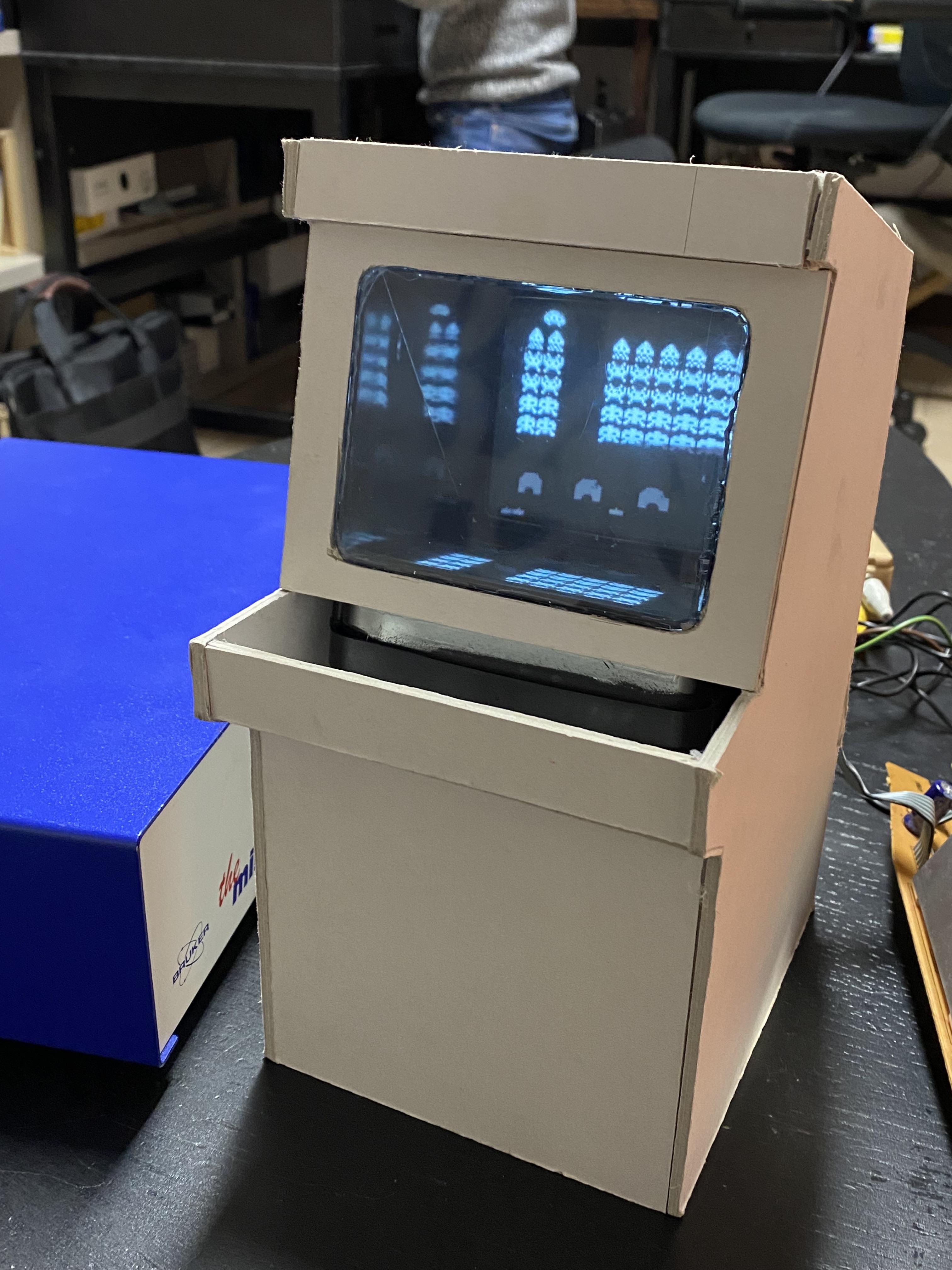 Space Invaders Mini Arcade With CRT : 7 Steps (with Pictures ...