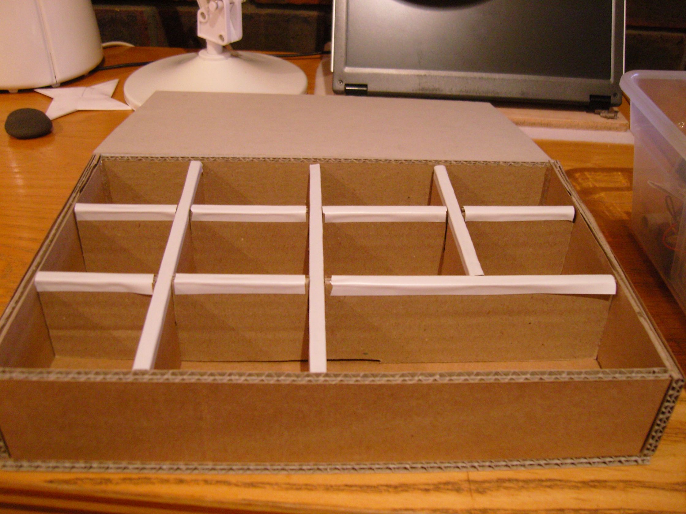 Cardboard Component Storage : 7 Steps (with Pictures) - Instructables