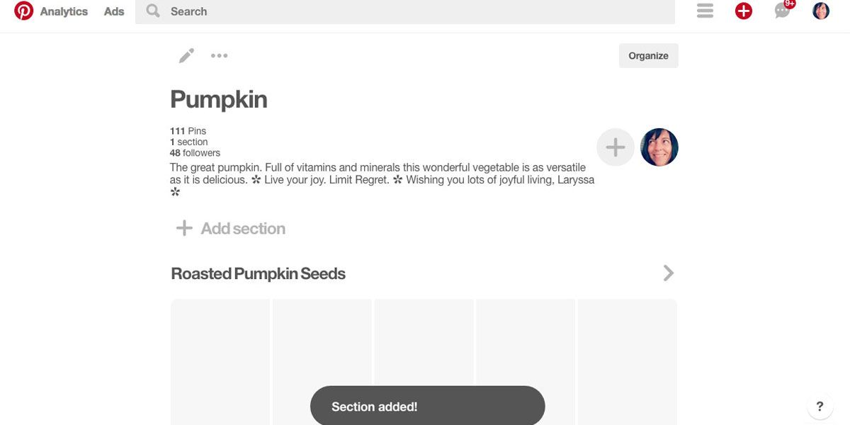 How to Organize Your Pinterest Boards Into Sections : 7 Steps ...