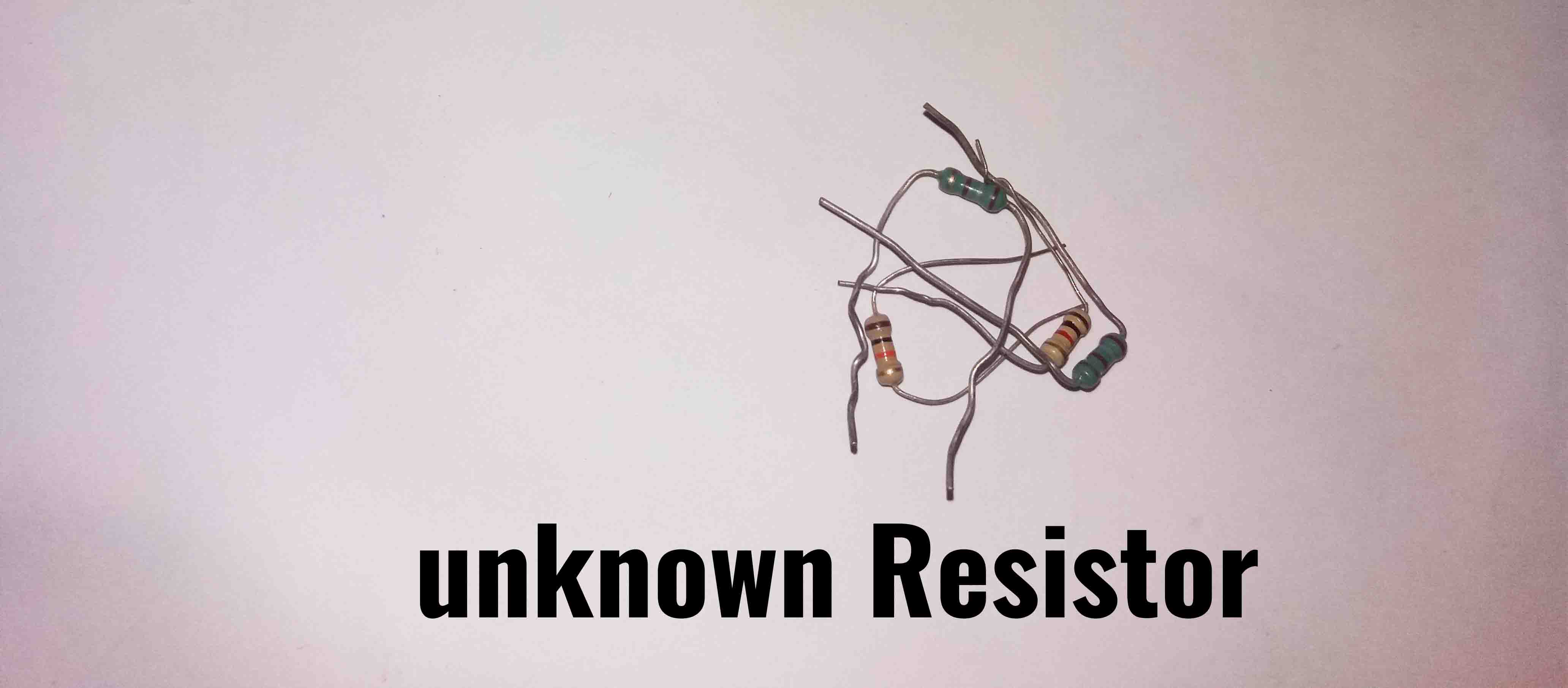 Arduino Resistance Meter- OHM Meter : 4 Steps - Instructables