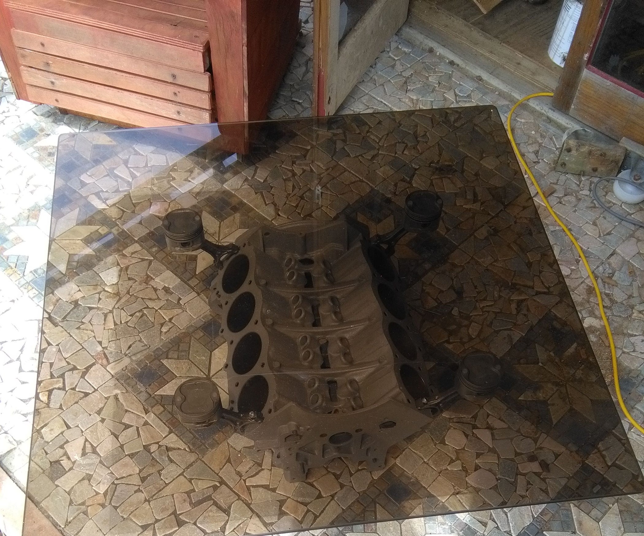 V8 Block Coffee Table : 8 Steps (with Pictures) - Instructables