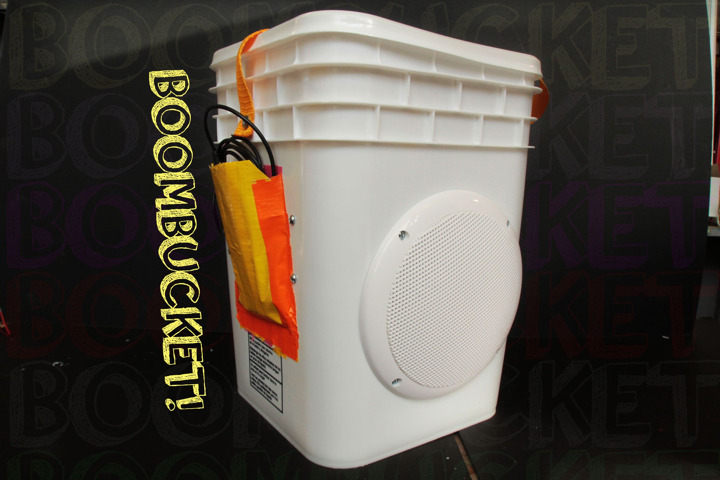 BoomBucket: the Boombox Bucket! : 9 Steps (with Pictures) - Instructables