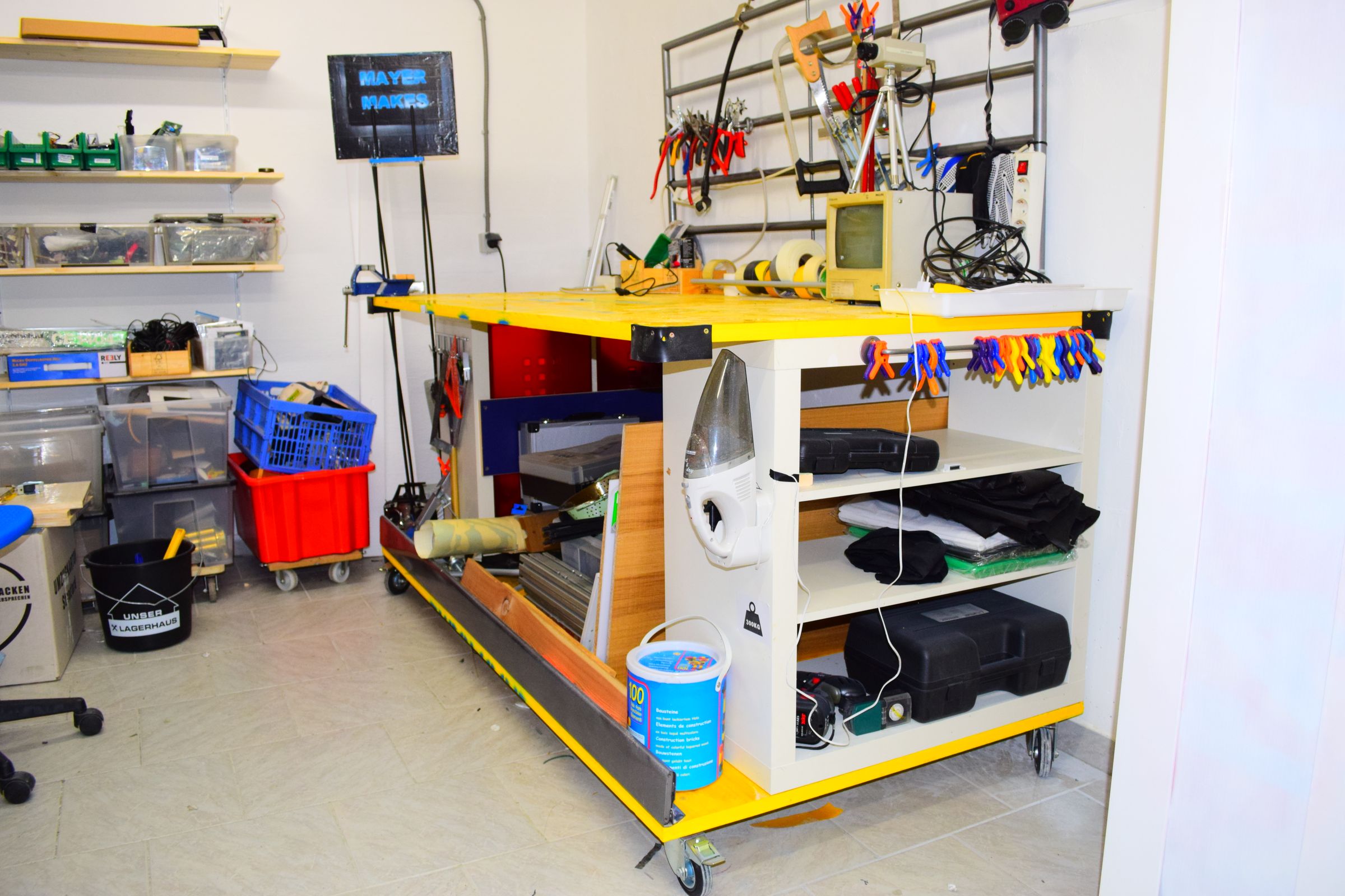 Lazy Mans Upcycled Workshop : 8 Steps - Instructables