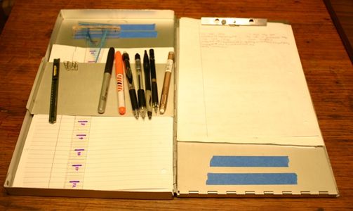 Portable Drafting Kit From Form Holder : 3 Steps - Instructables