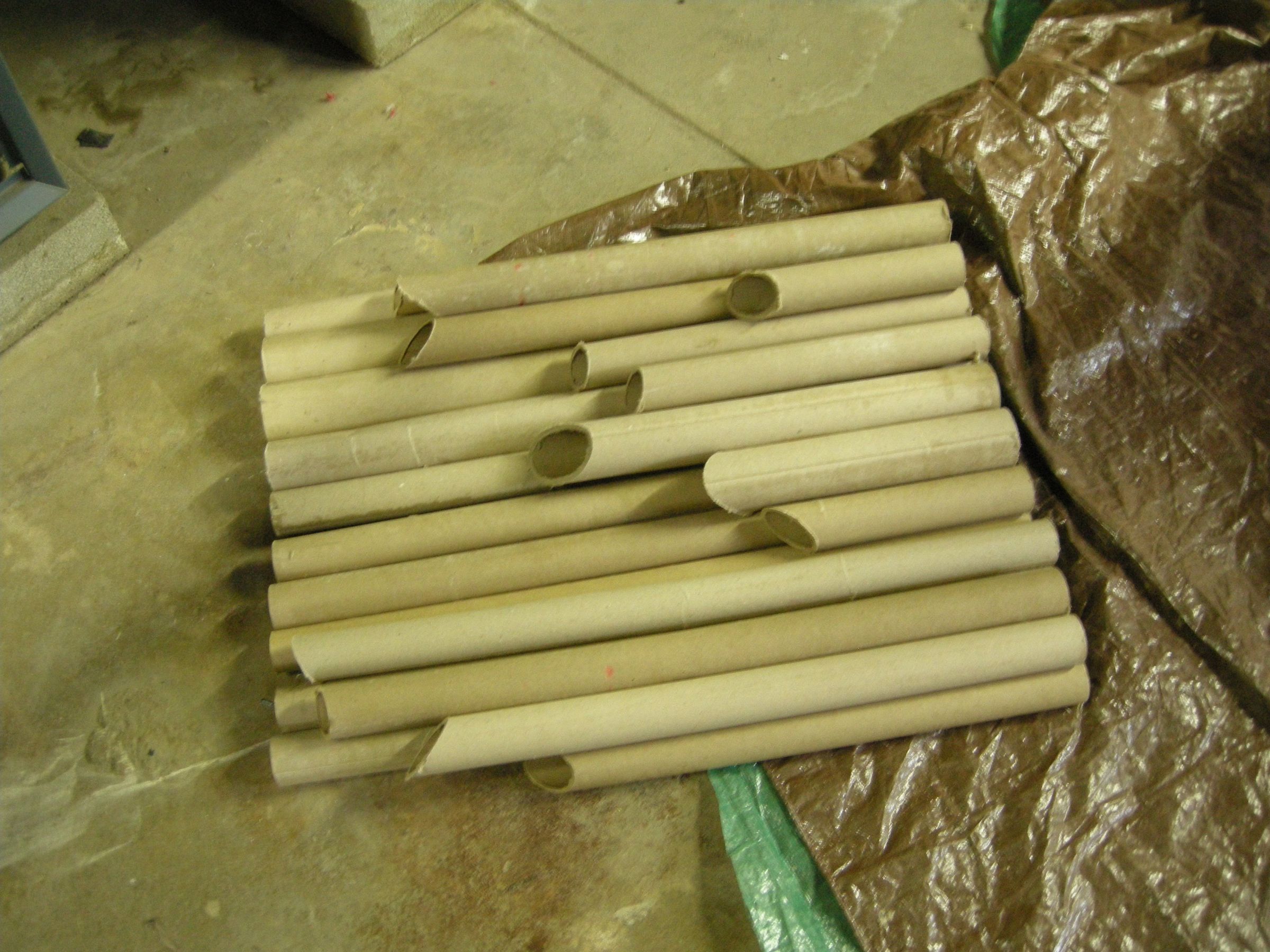 Pipe-organ-inspired Cardboard Tube Table : 6 Steps - Instructables