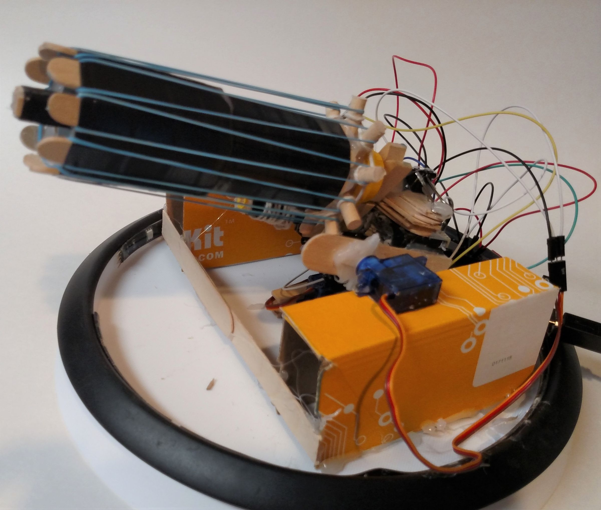 Rubber Band Gatling Gun Turret (Arduino) : 12 Steps - Instructables