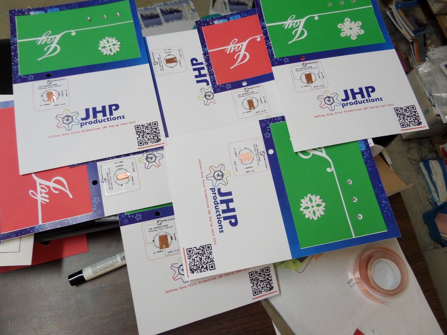 LED Pop-up Holiday Card : 6 Steps (with Pictures) - Instructables