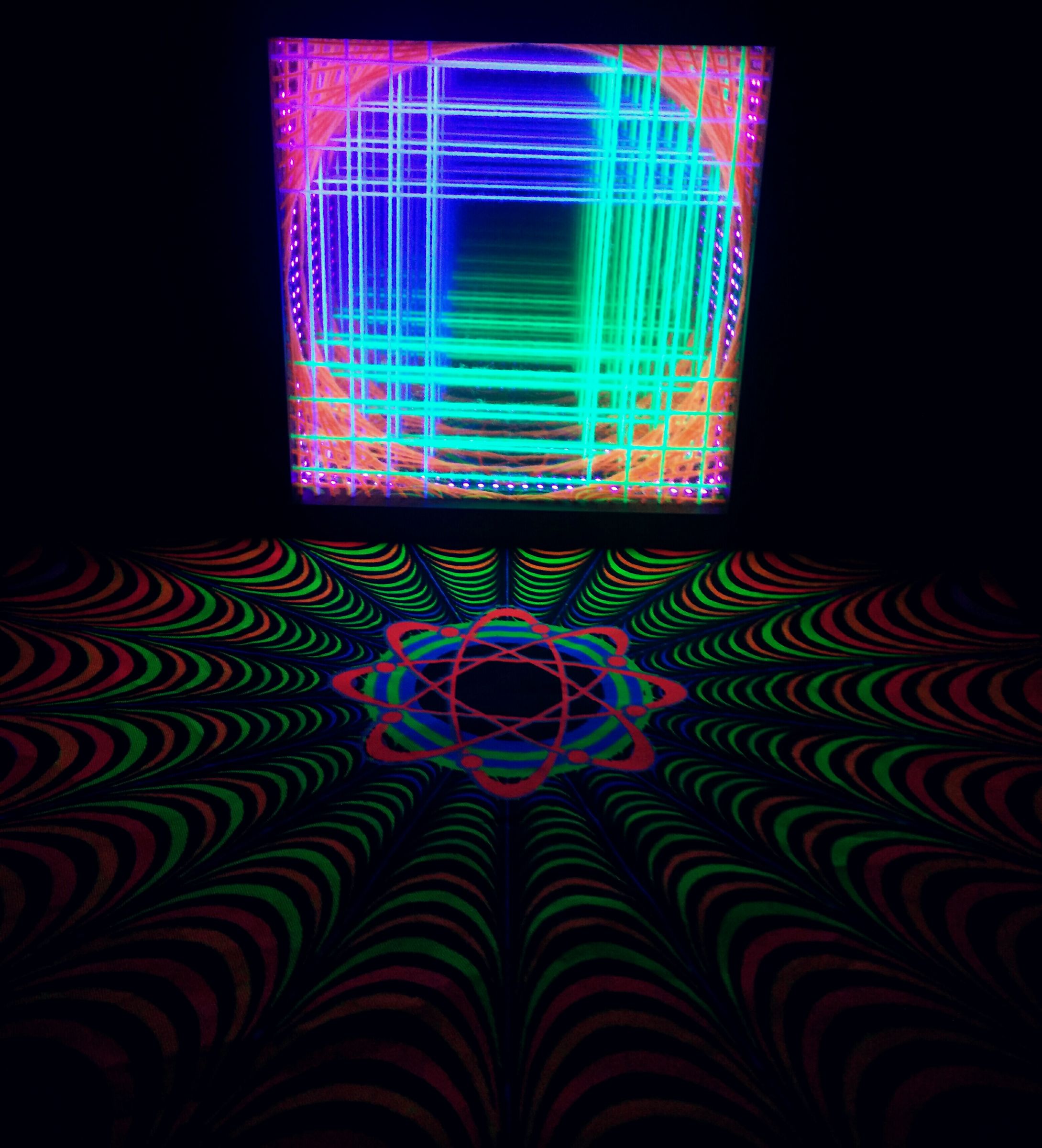 Infinity Mirror UV String Art : 4 Steps (with Pictures) - Instructables