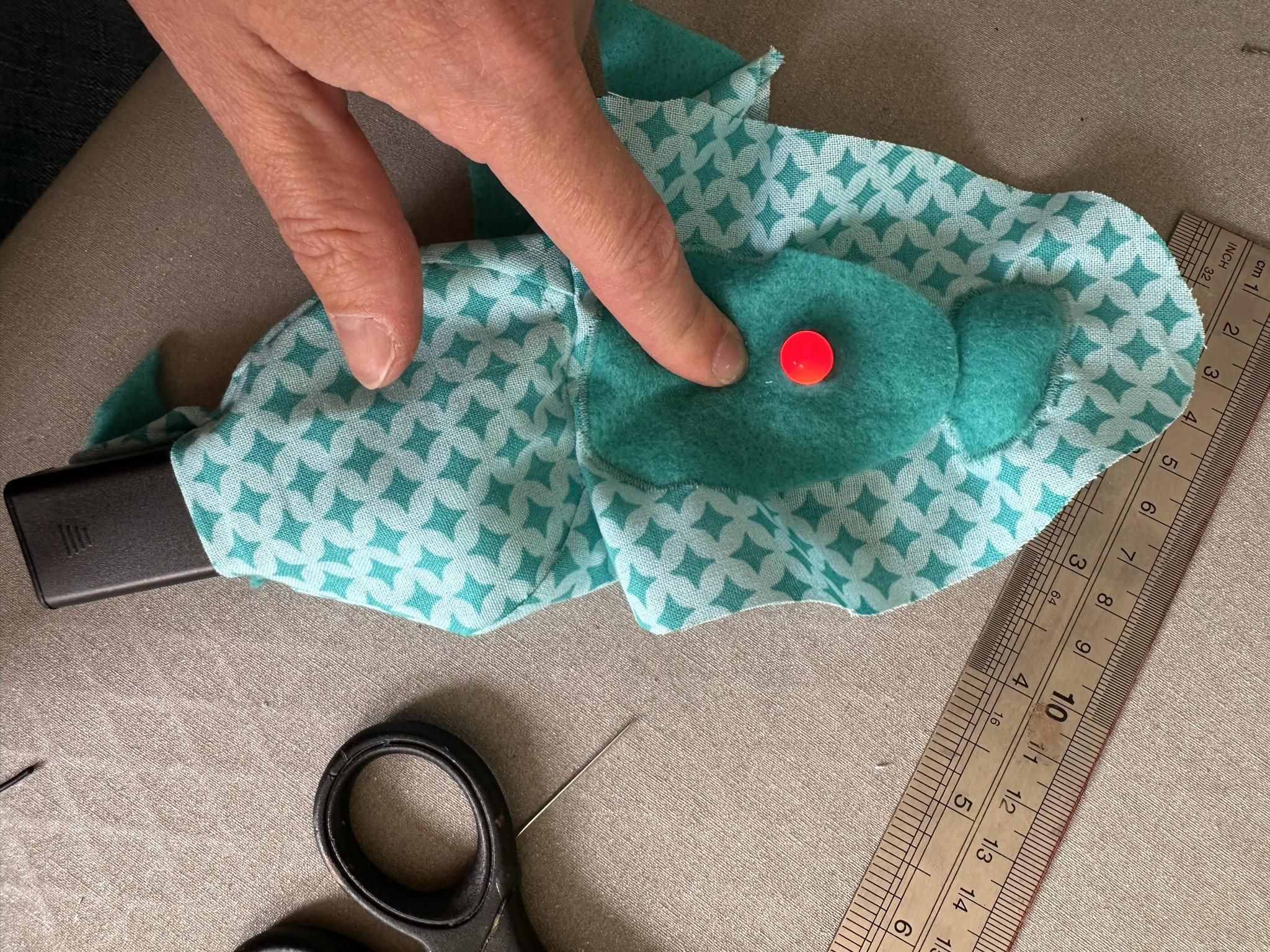 Soft-sensor-saurus | an E-textile Soft Sensor Soft Toy With LED Light ...
