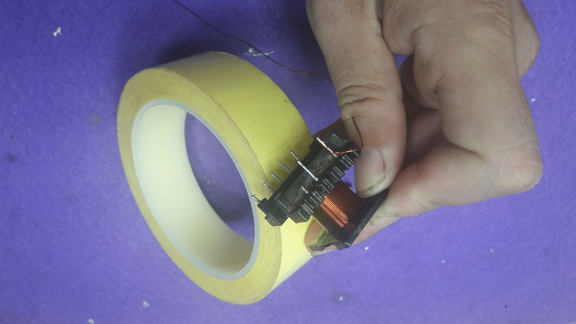 How to Build SMPS Transformer | Home Make 12V 10A Switching Power ...