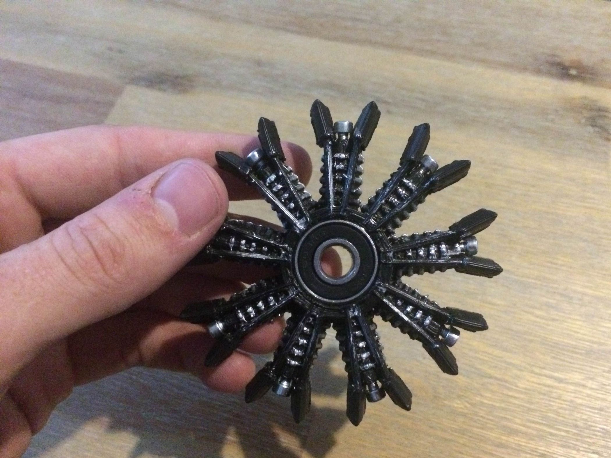 Radial Engine Fidget Spinner - Instructables