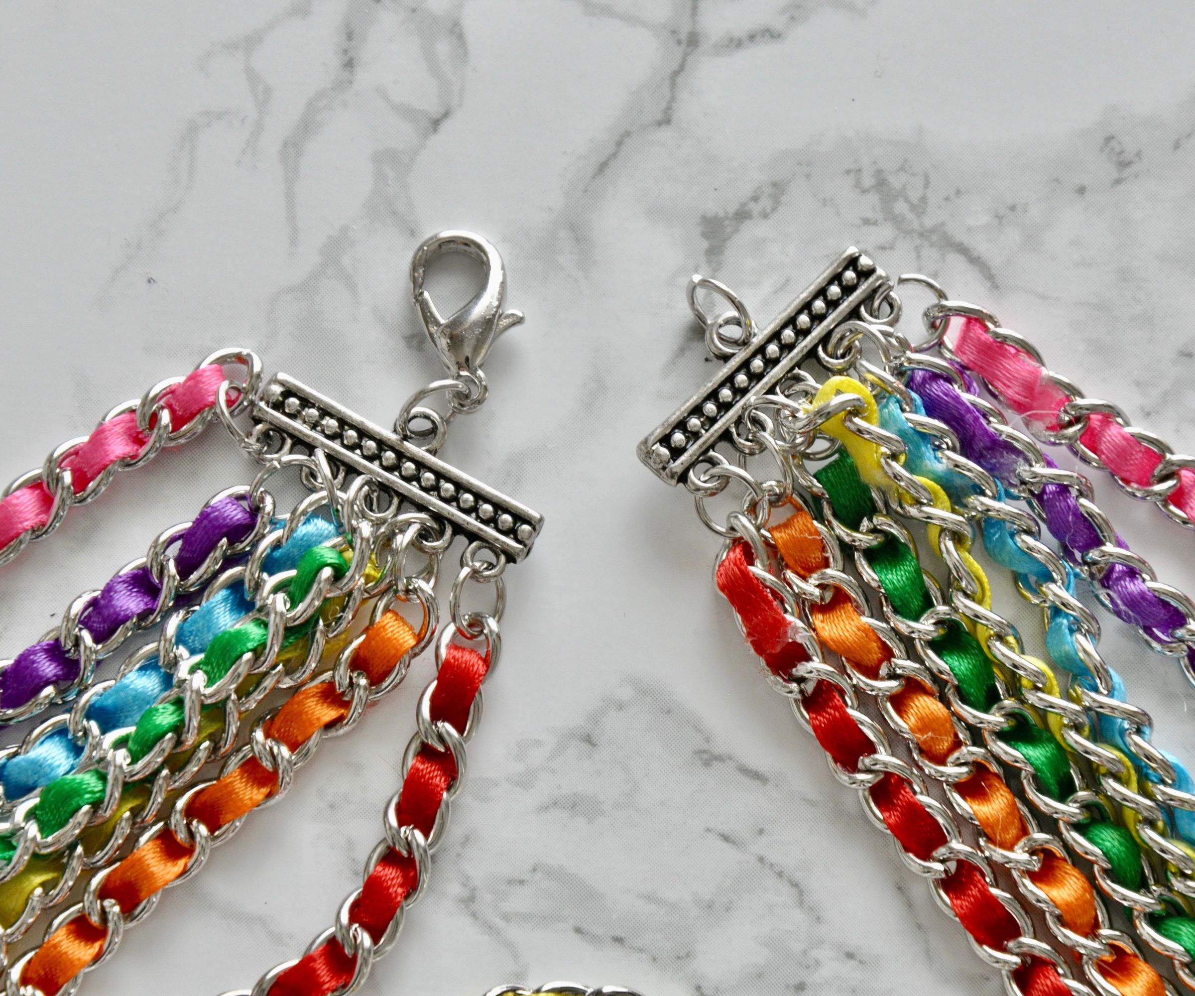 Ribbon Chain Necklace : 7 Steps (with Pictures) - Instructables