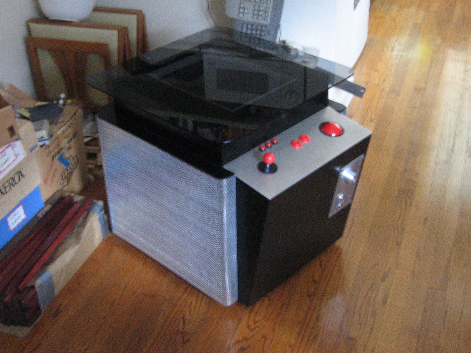 Furniture Grade Cocktail Arcade Cabinet : 12 Steps (with Pictures ...