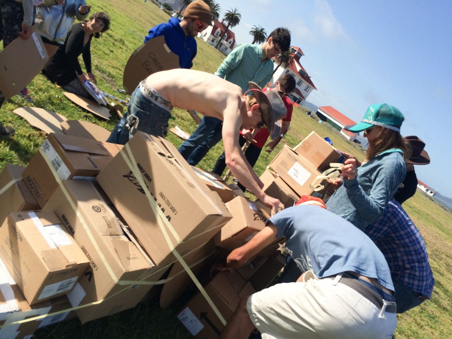 Cardboard Fortress Battle! (capture the Flag) : 10 Steps (with Pictures ...