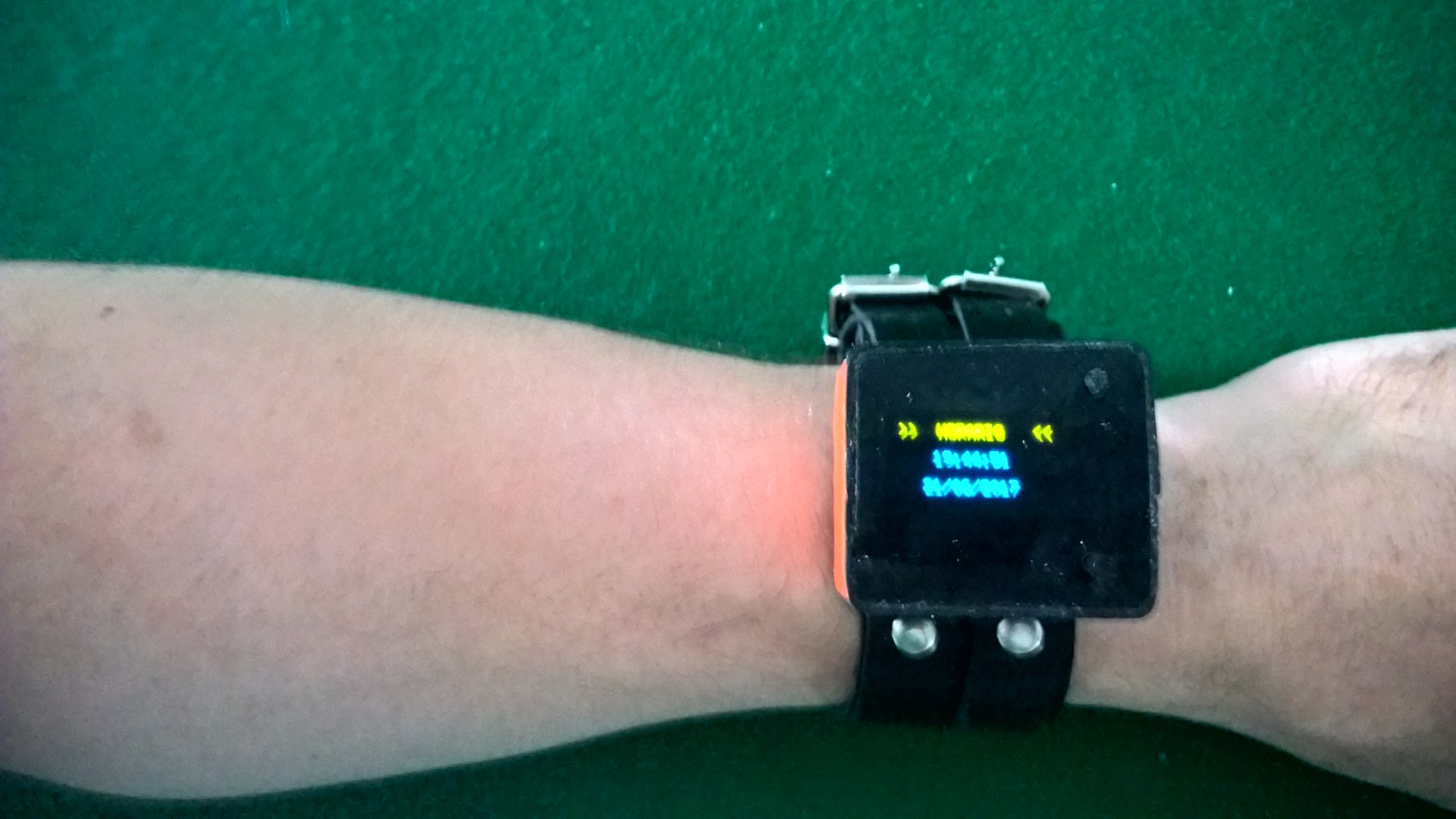 Arduino Pedometer Watch, With Temperature, Altitude and Compass! : 6 ...