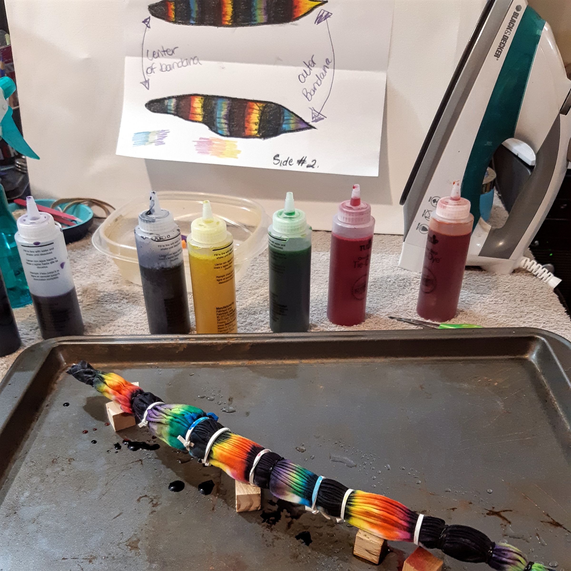 Rad Resist Dyeing - Tye Dyeing a Black-hole : 8 Steps (with Pictures ...