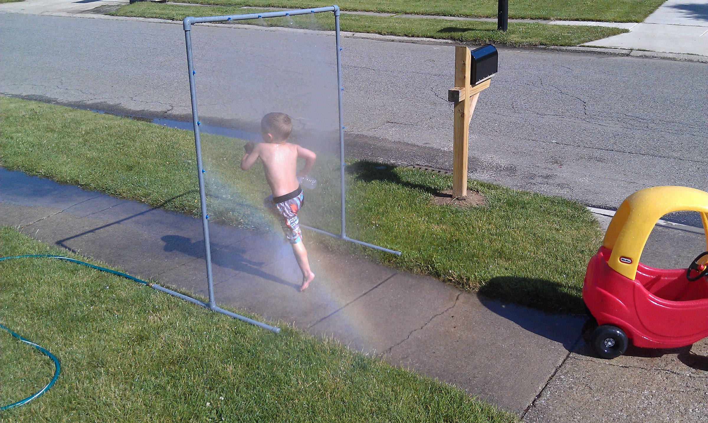 KidWash 2 : PVC Sprinkler Water Toy : 12 Steps (with Pictures ...