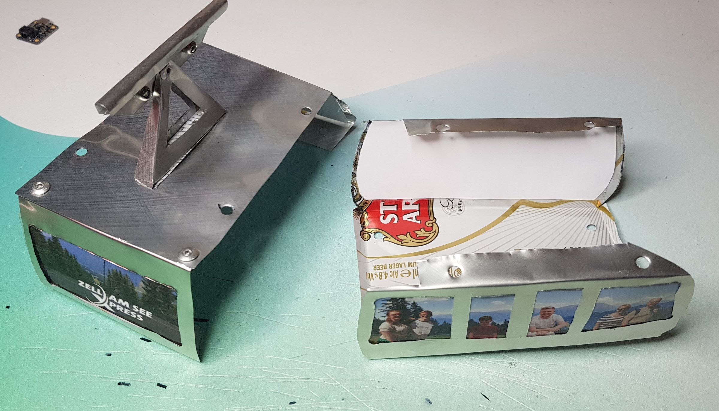 Make a Beer Can Cable Car : 7 Steps (with Pictures) - Instructables