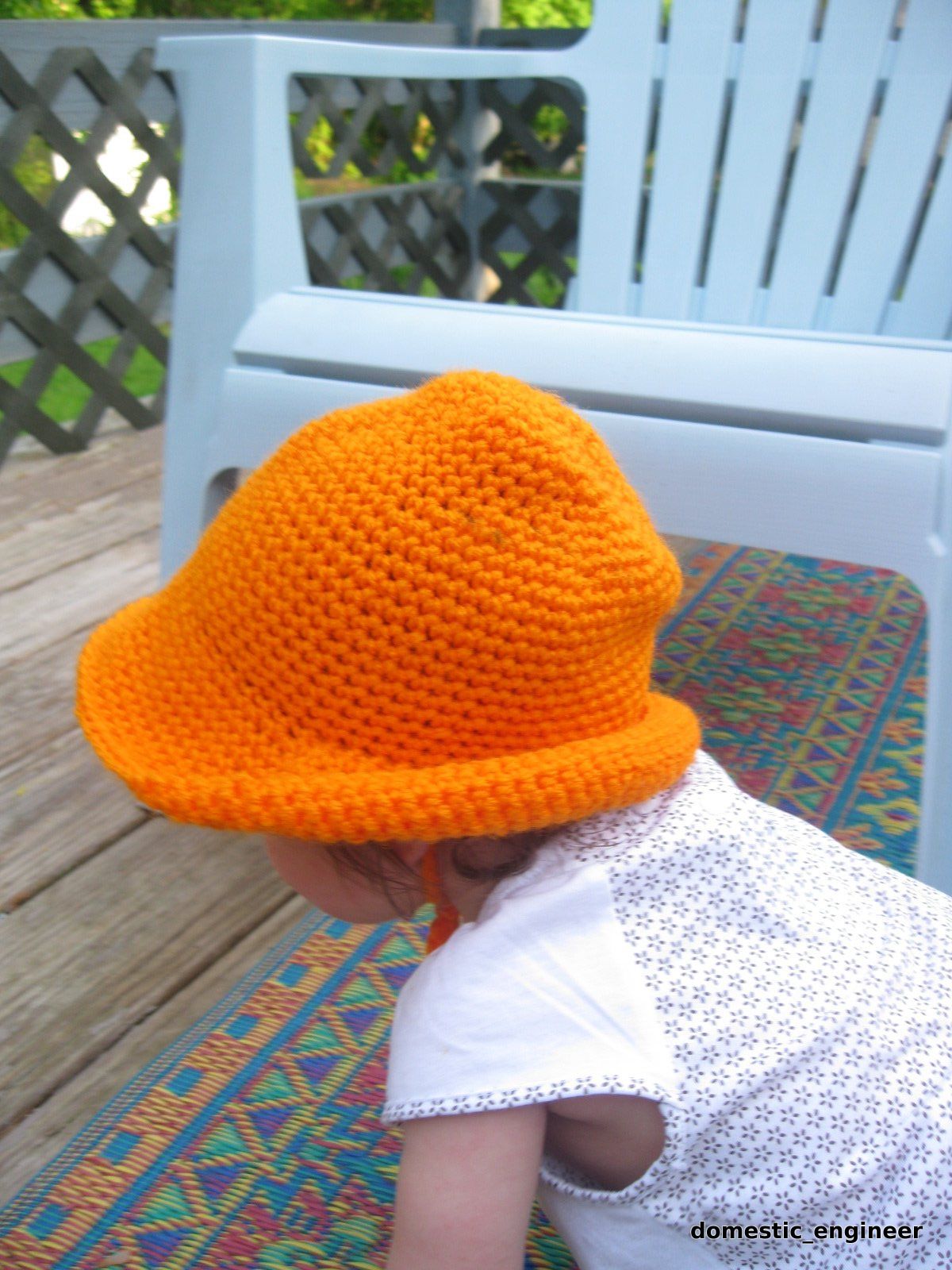Simple Orange Sun Hat - Instructables