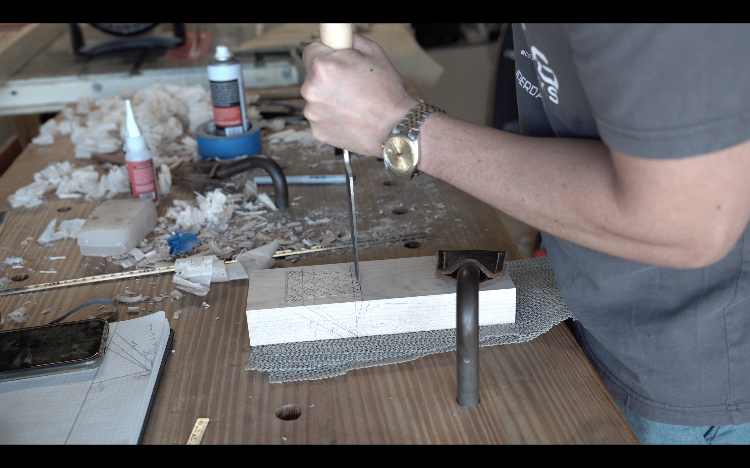 How to Make a Japanese Hand Plane | Kanna Plane : 5 Steps (with ...