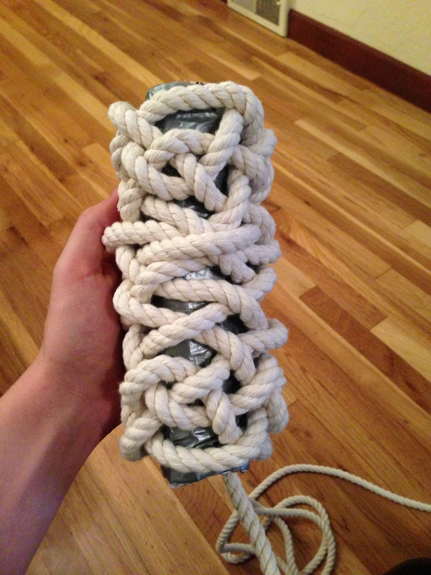 How to Make a Woven Rope Bone Dog Toy : 8 Steps (with Pictures ...