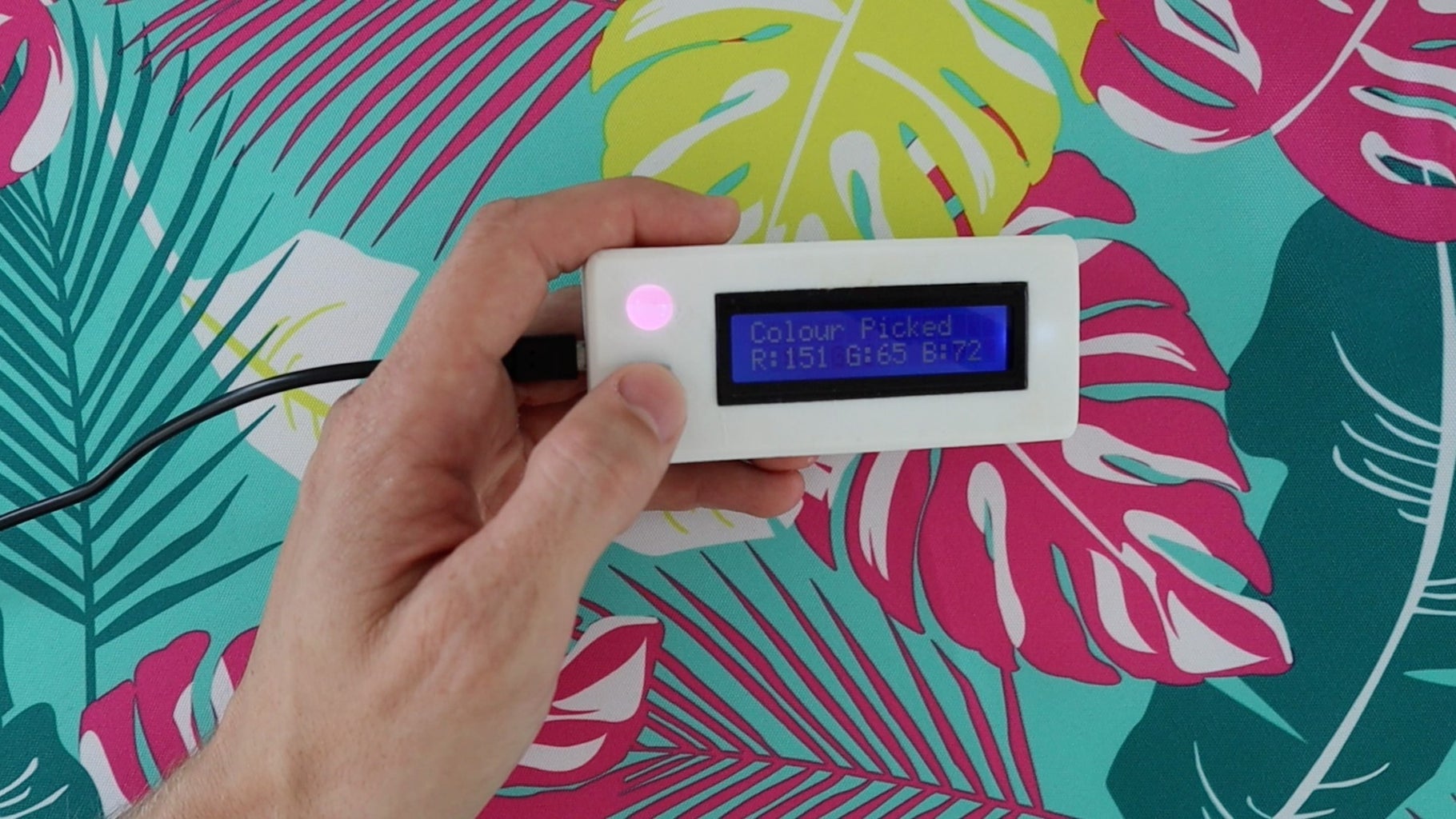 Arduino Rgb Color Picker Pick Colors From Real Life Objects 7 Steps