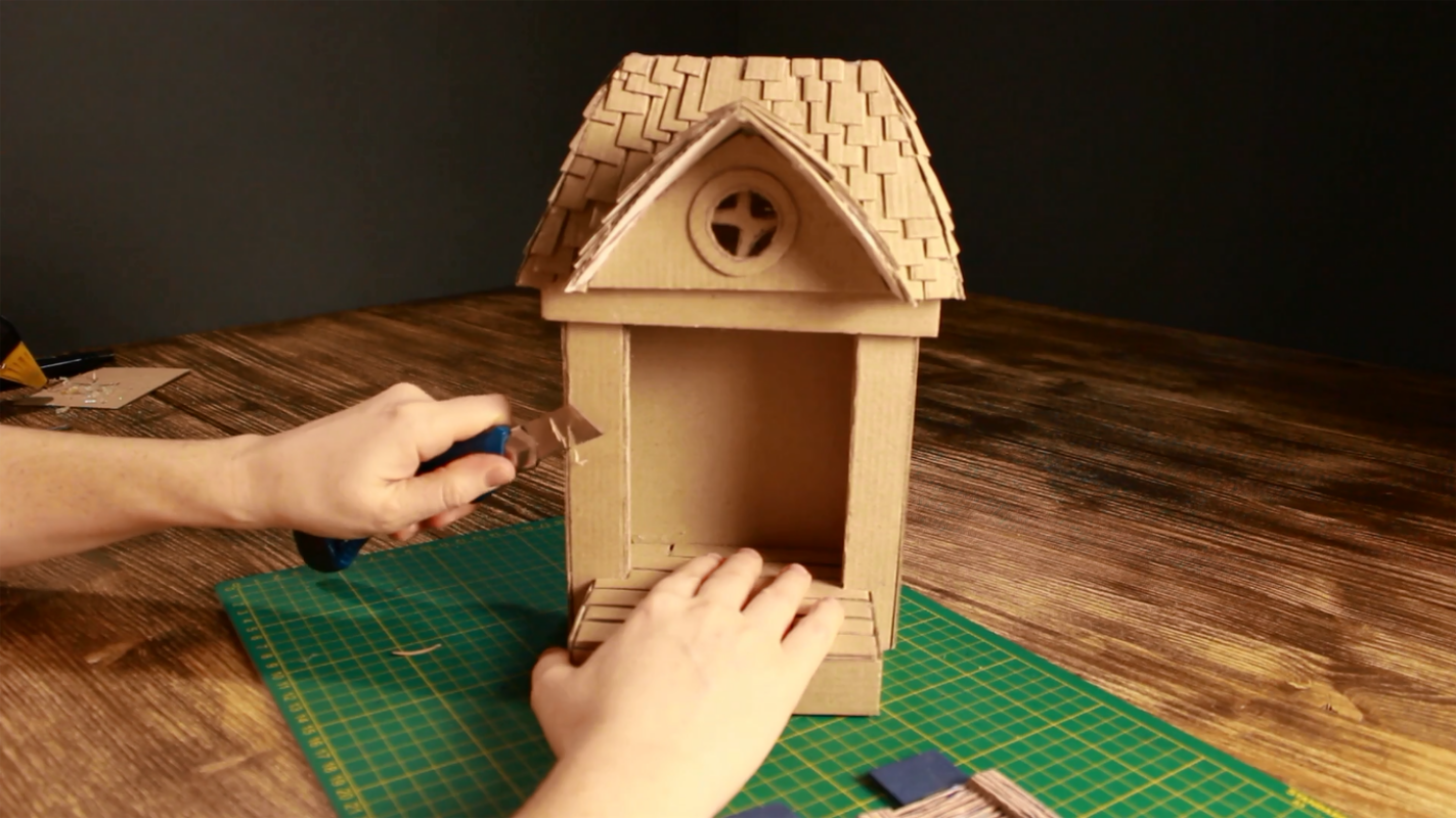 DIY Fairy Door Using Cardboard : 4 Steps (with Pictures) - Instructables
