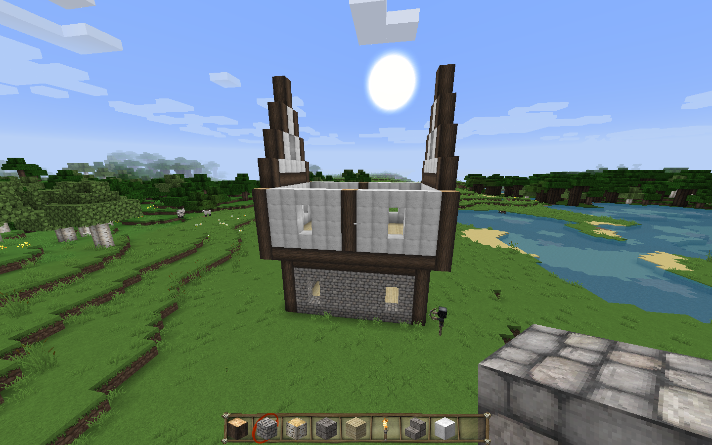 How to Build a Medieval House in Minecraft : 17 Steps (with Pictures ...