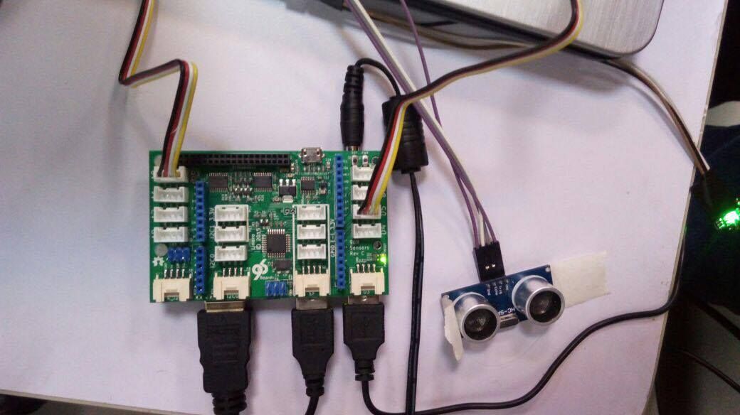 Ultrasonic Sensor on Dragonboard With Mezzanine Board [DRAGONBOARD ...