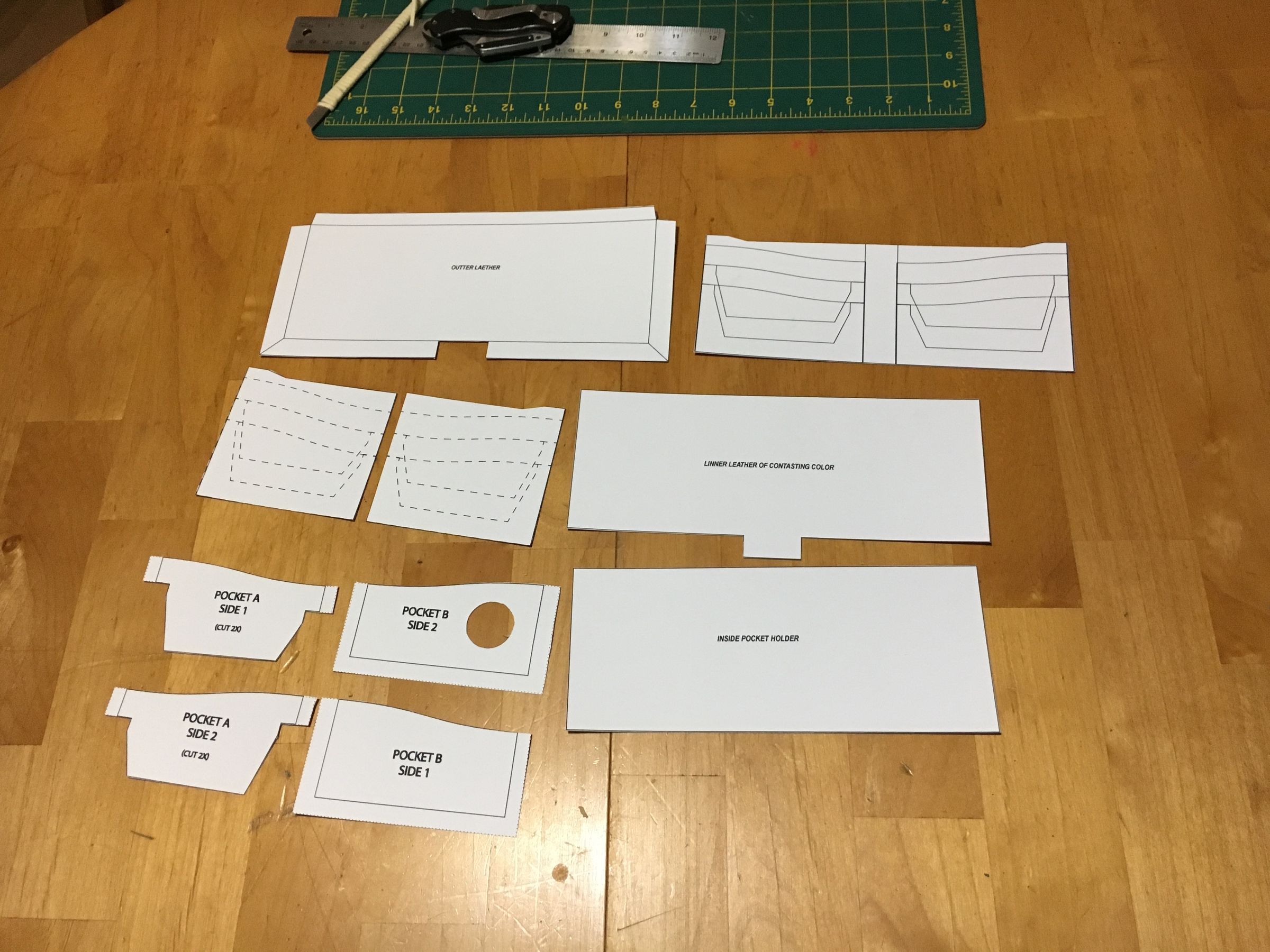 BIFOLD WALLET : 17 Steps (with Pictures) - Instructables