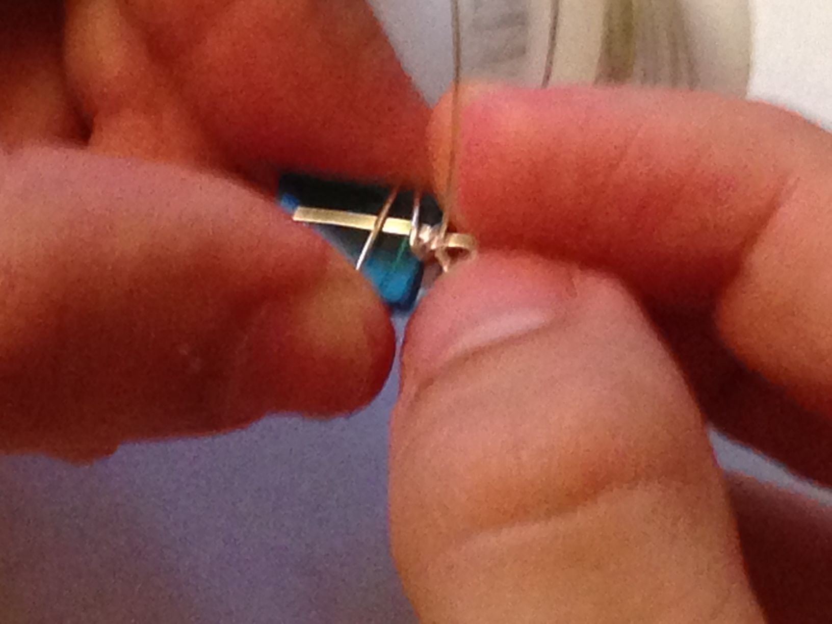 How to Make a Necklace From a Shard of Glass : 10 Steps (with Pictures ...