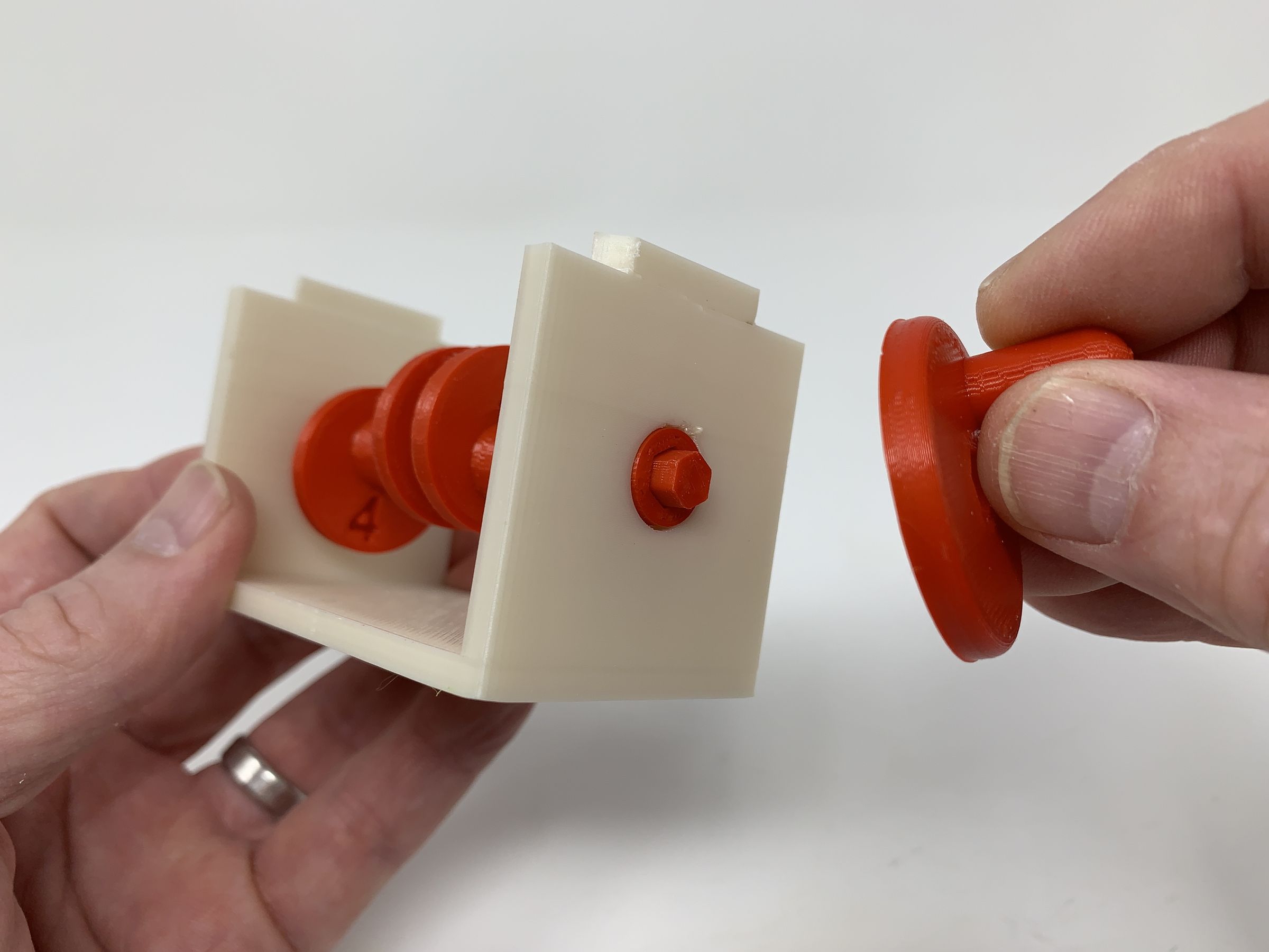 "Lora and I", a Simple 3D Printed Automaton. : 4 Steps (with Pictures ...