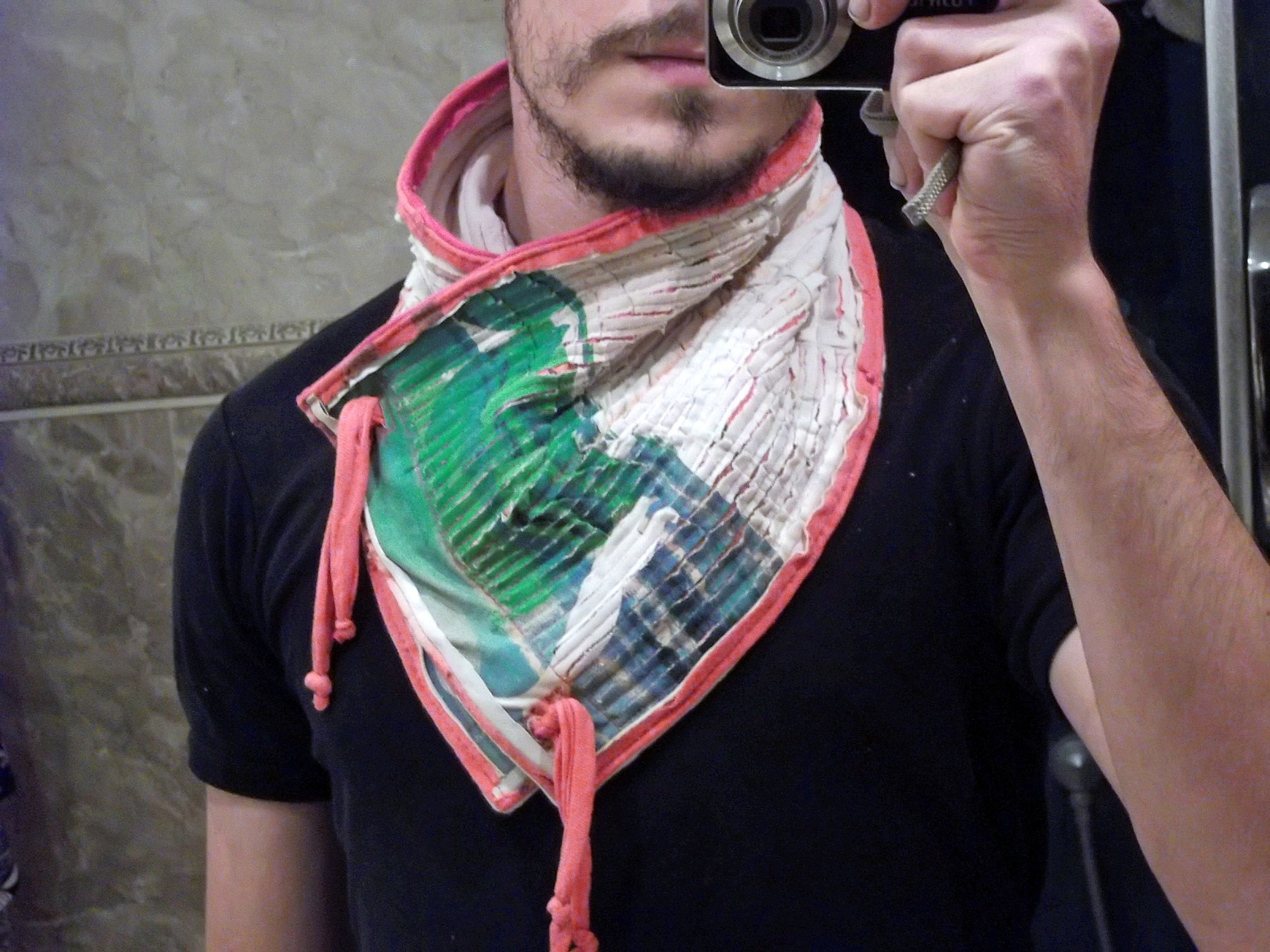 Boro Inspired Neck Warmer From Old T-Shirts : 18 Steps (with Pictures ...