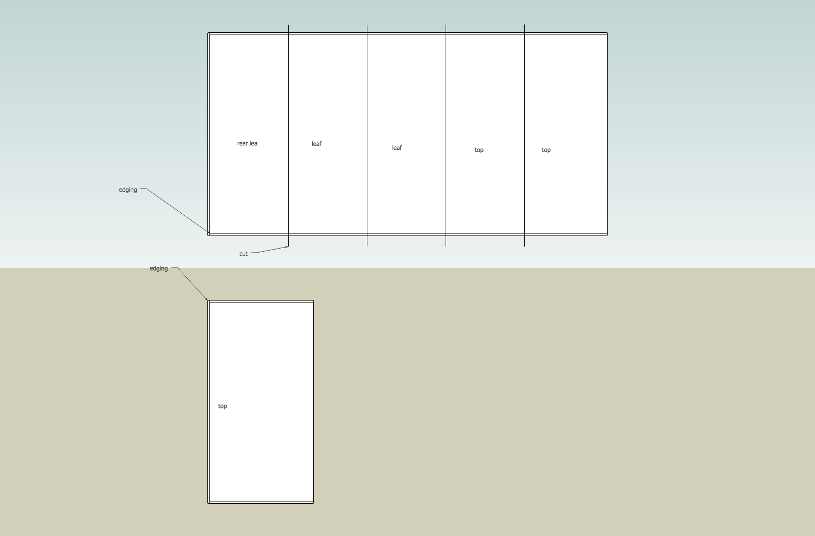 Expandable Formal Dining Table That Seats Ten and Fits in a Closet : 22 ...