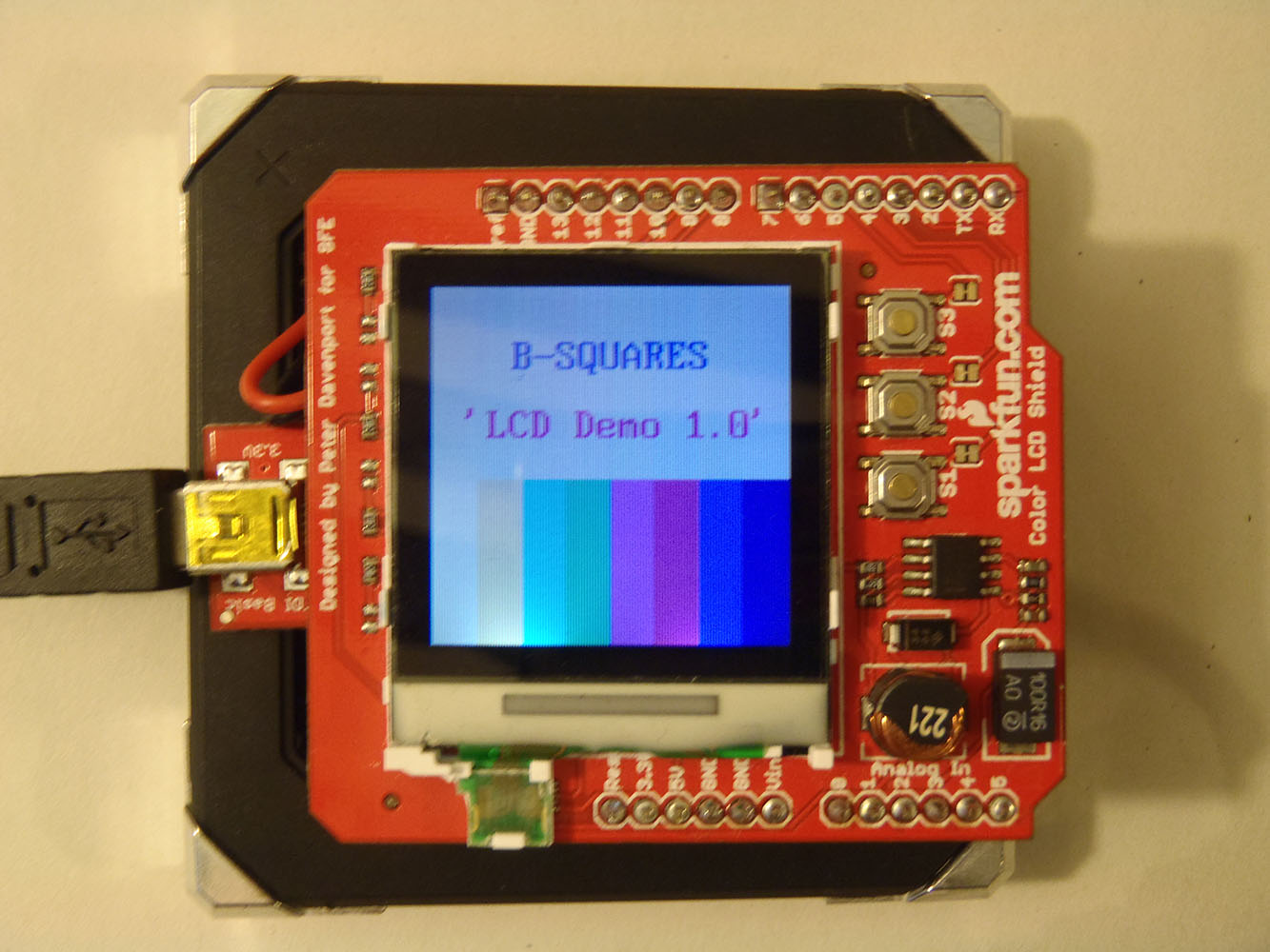 Arduino-Square With Color LCD : 4 Steps - Instructables