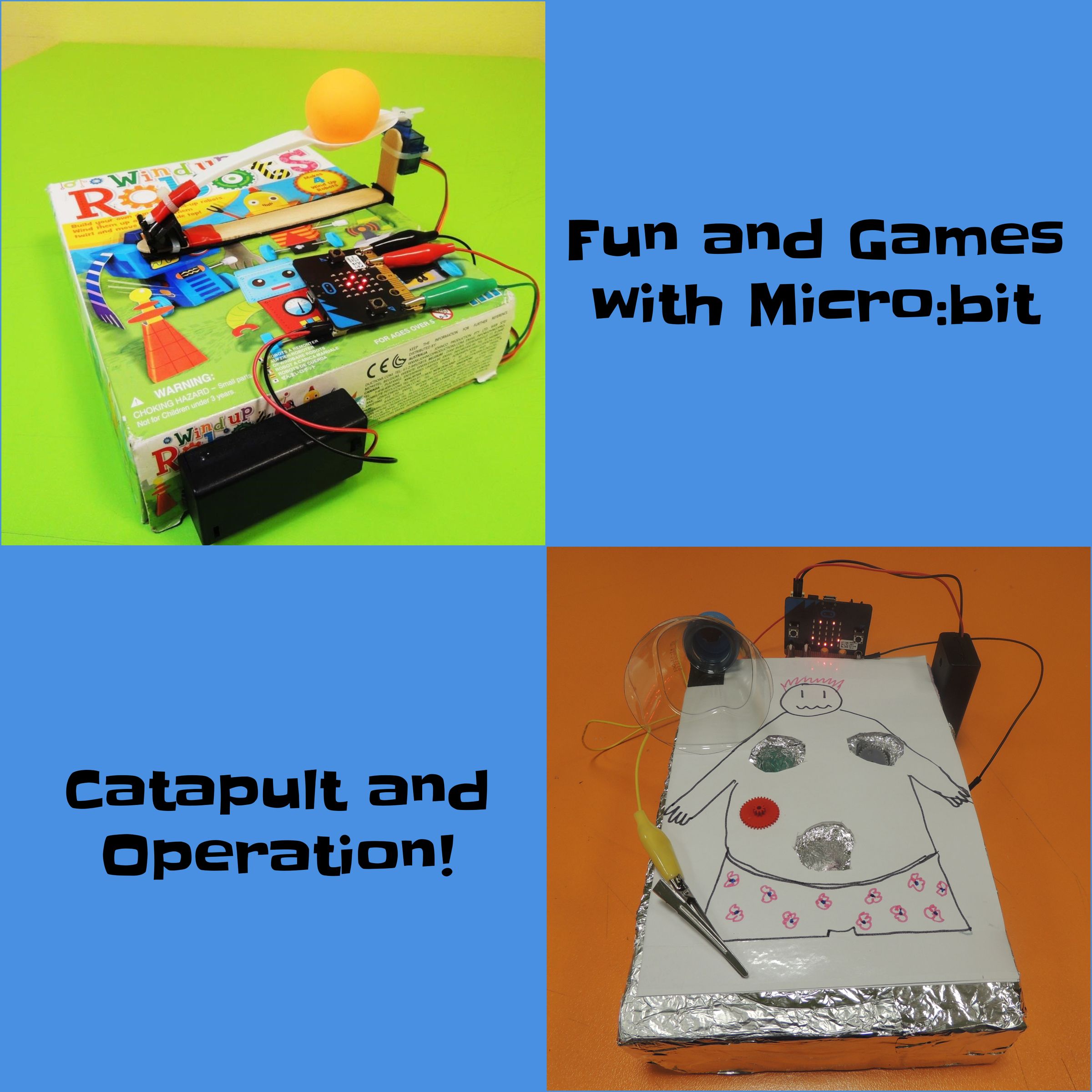 Fun and Games With Micro:bit: Catapult and Operation! : 31 Steps (with ...