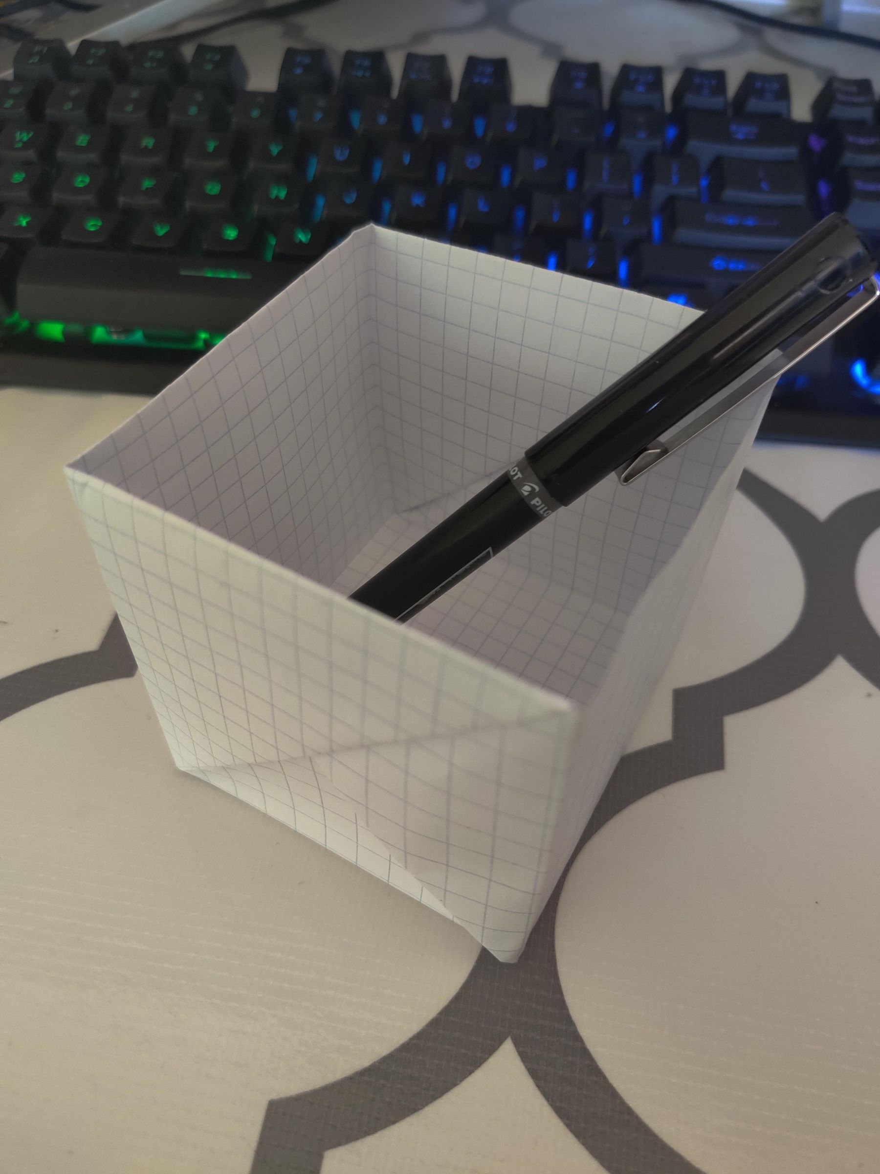 Origami Paper Strong Box : 9 Steps - Instructables