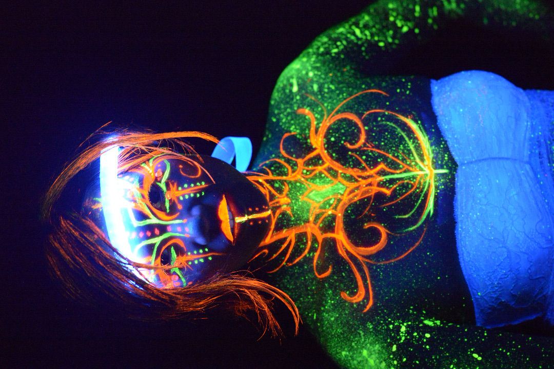 Black Light Paint Ideas